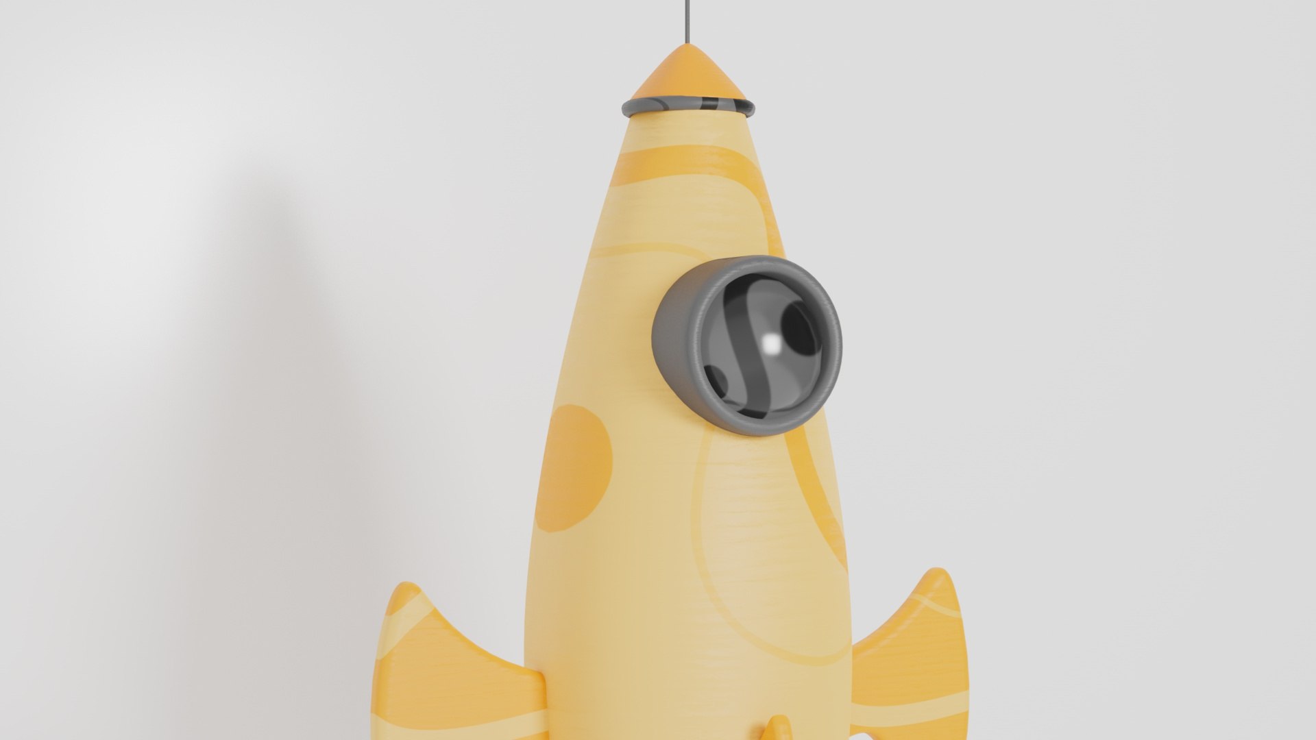 Colorful And Cute Rocket 3D - TurboSquid 1966661