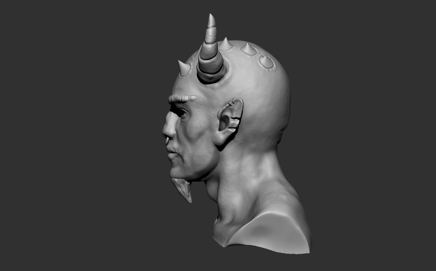 Devil Head Print 3D Model - TurboSquid 2073730