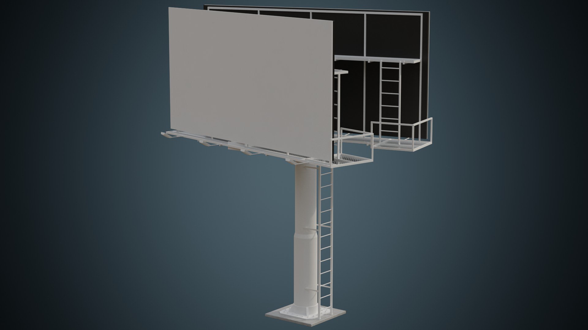 Billboard 2A 3D Model - TurboSquid 1728569