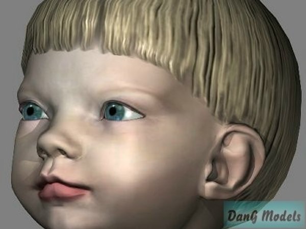 3d model childrens child
