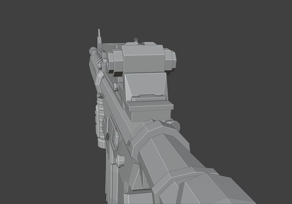 3D gun - TurboSquid 1557791
