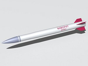 3d model 5v55 missiles