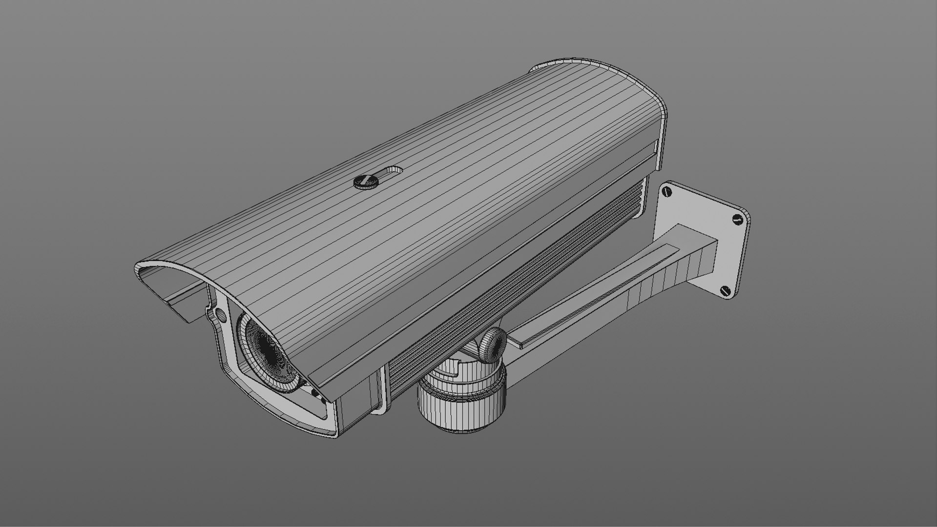 Cctv Security Camera 3D Model - TurboSquid 1334615