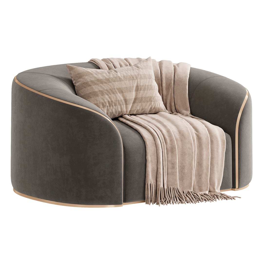 3D PIERRE Armchair Model - TurboSquid 2121790