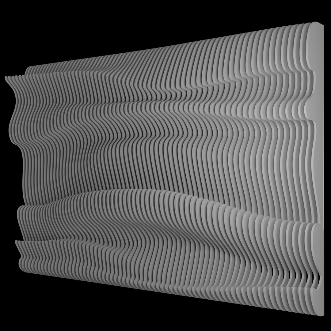 3D Parametric Wall - TurboSquid 1224351