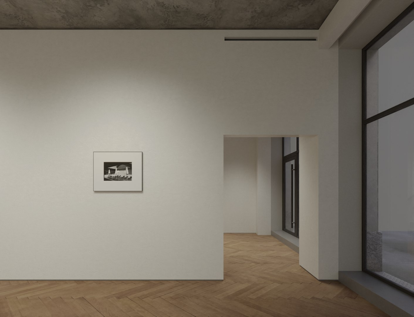 3D Contemporary Small Art Gallery Model - TurboSquid 2254864