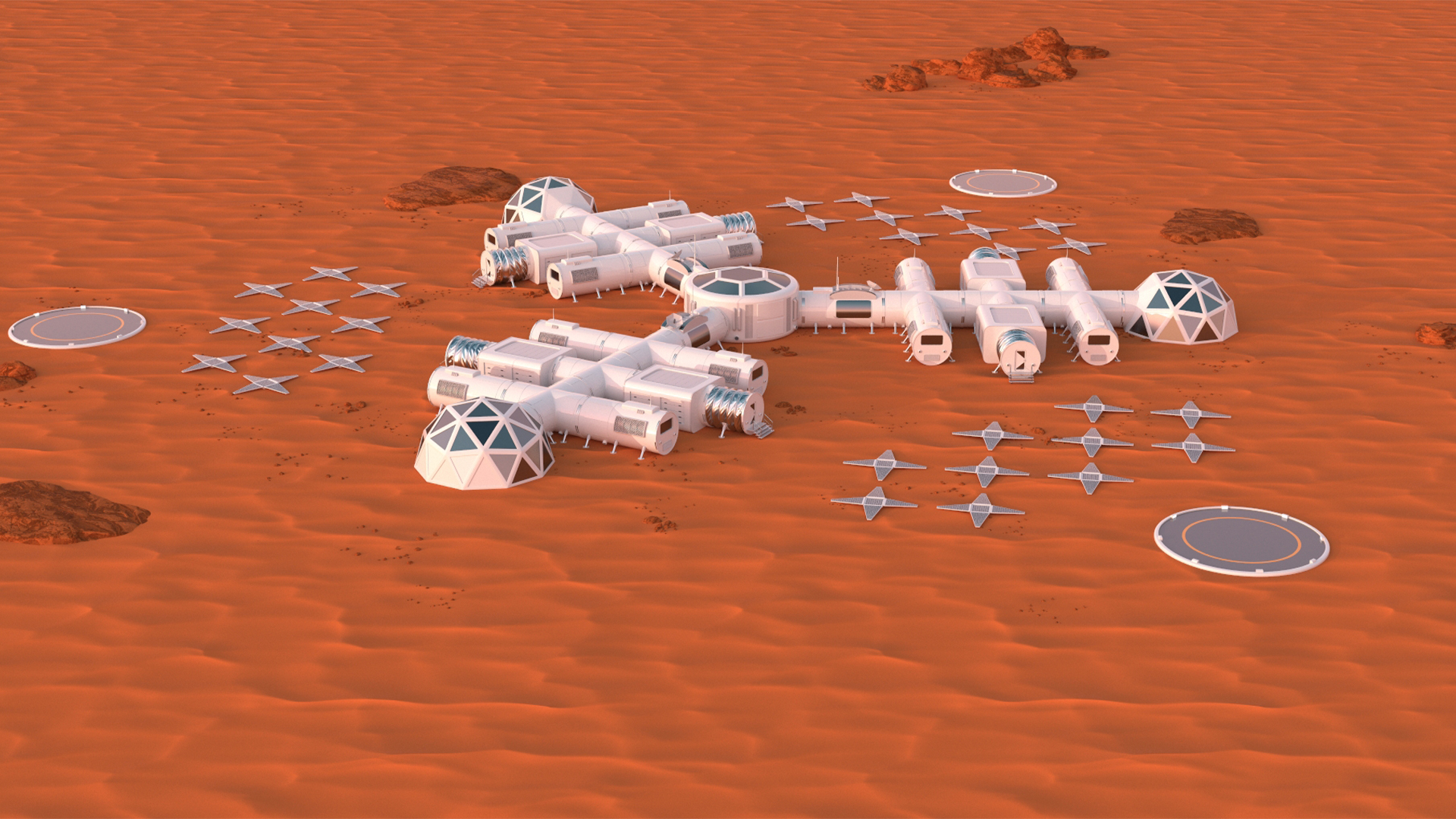 Mars City 3D - TurboSquid 1876777