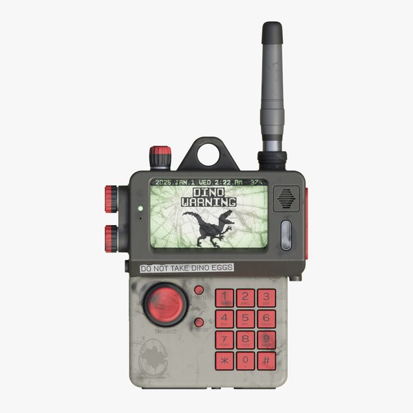 modelo 3d Dispositivo de dinosaurio - TurboSquid 2335504