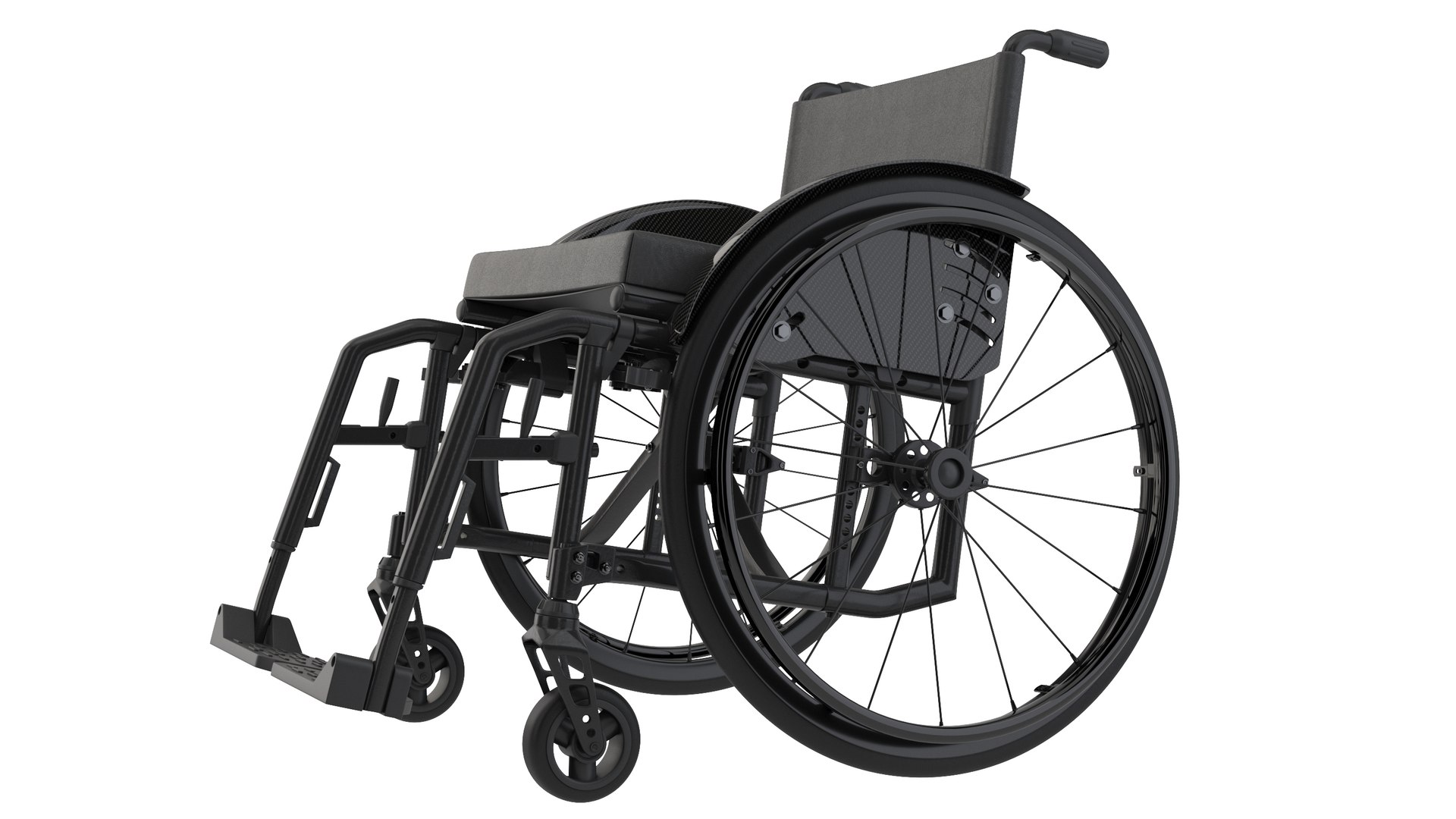 Wheelchair 3D Model - TurboSquid 2070299