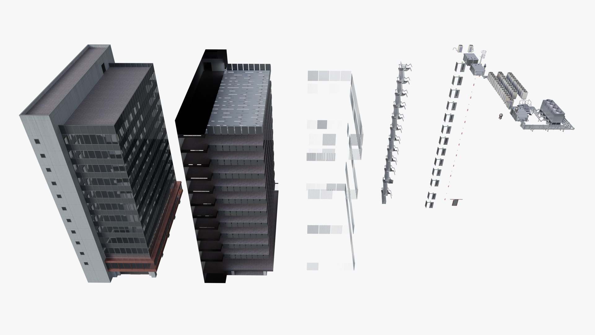 Modular City - Building AS43 3D - TurboSquid 2074924