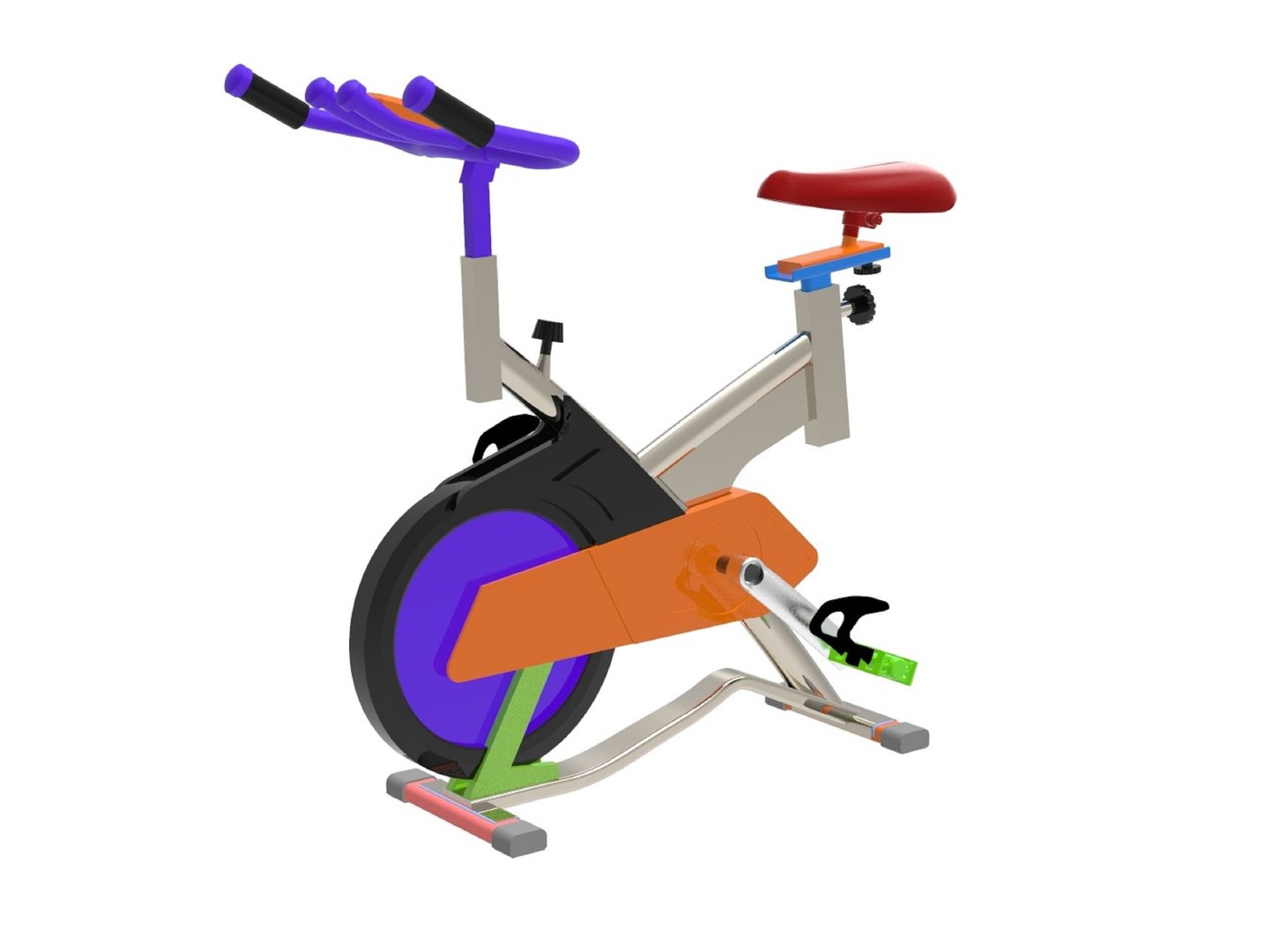 ExercseBike4 3D - TurboSquid 2056938