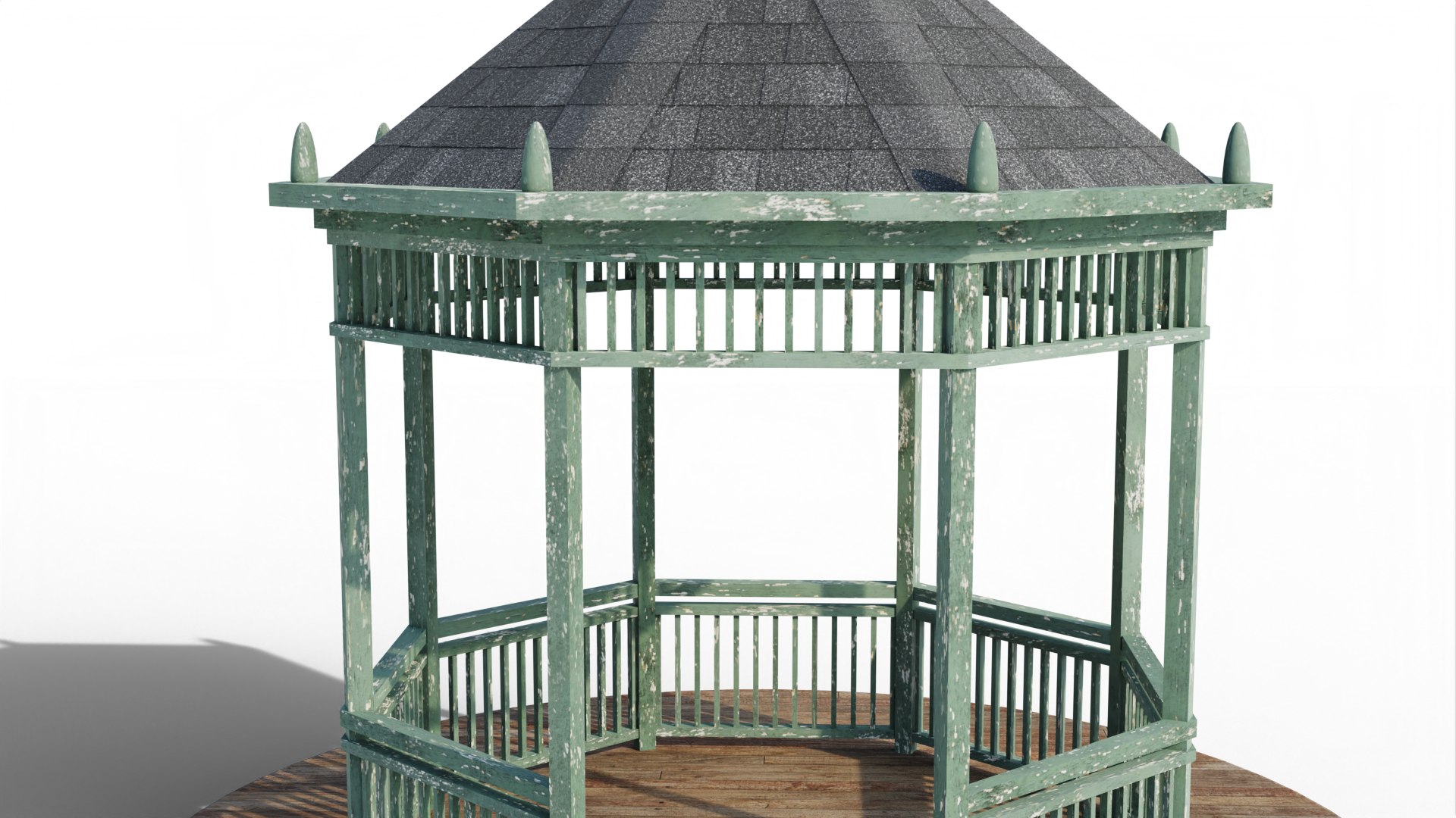 3D Gazebo - TurboSquid 2138917