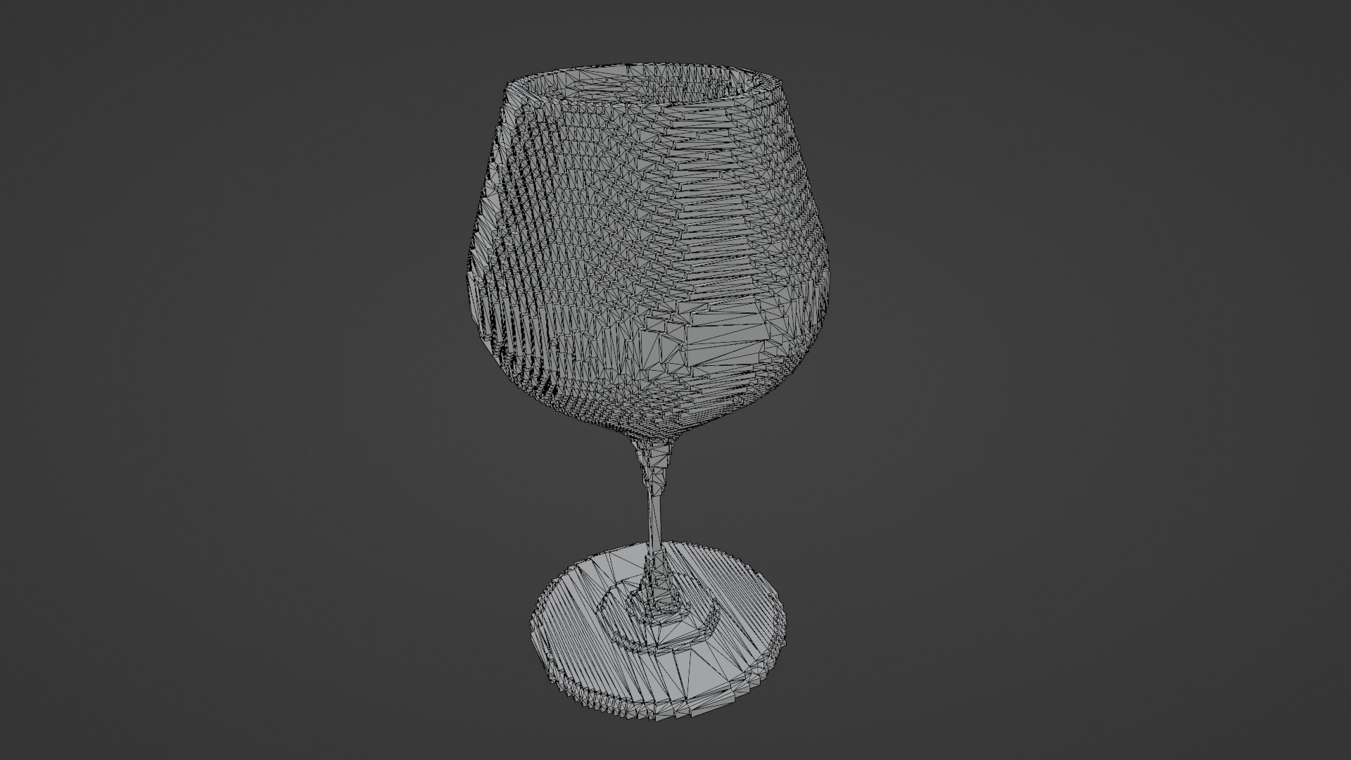 Voxel Glass 3D Model - TurboSquid 1939333