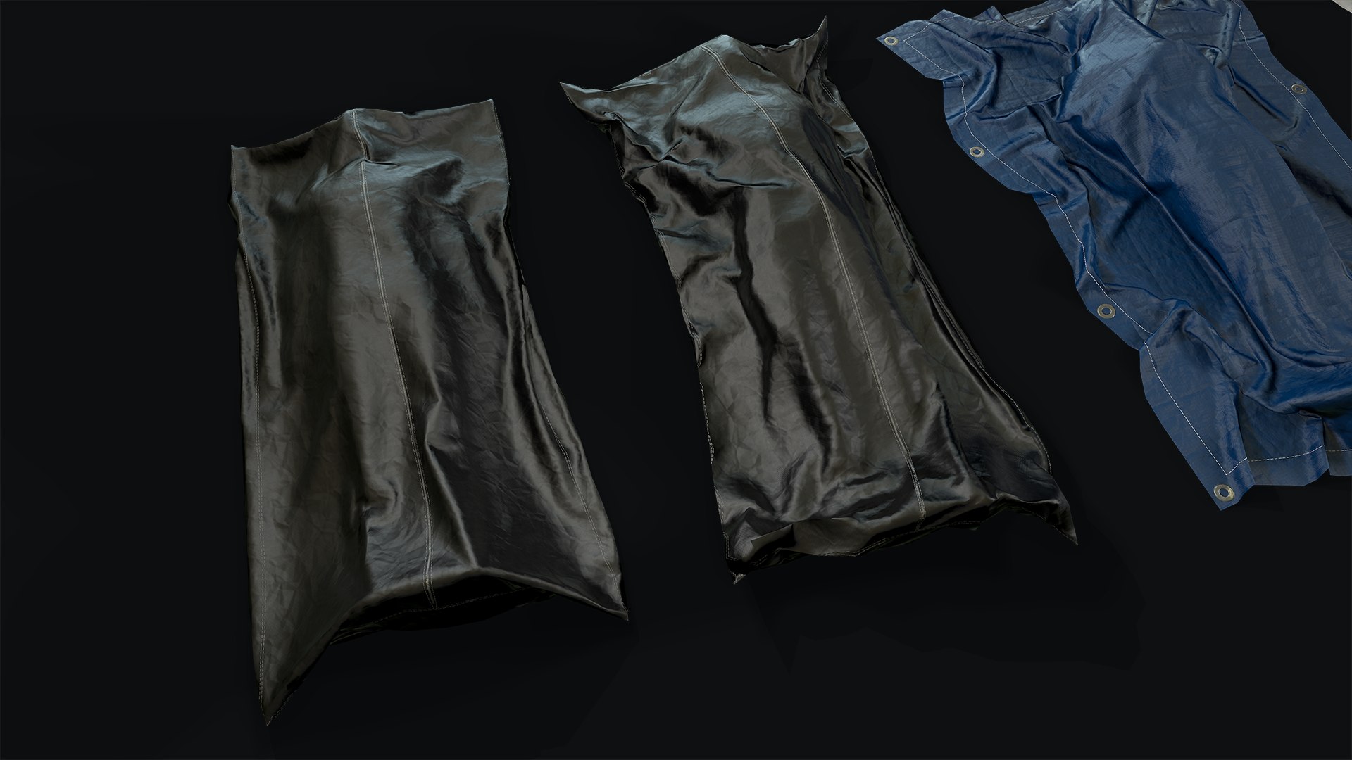 3D bodybags model - TurboSquid 1425729