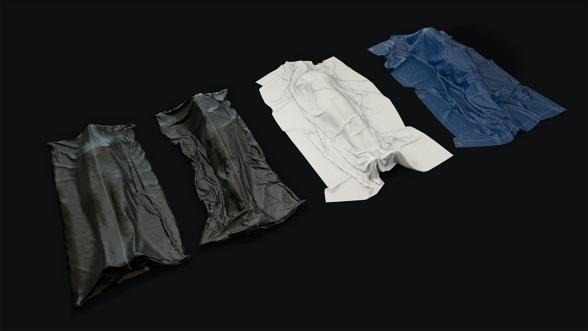 3D bodybags model - TurboSquid 1425729