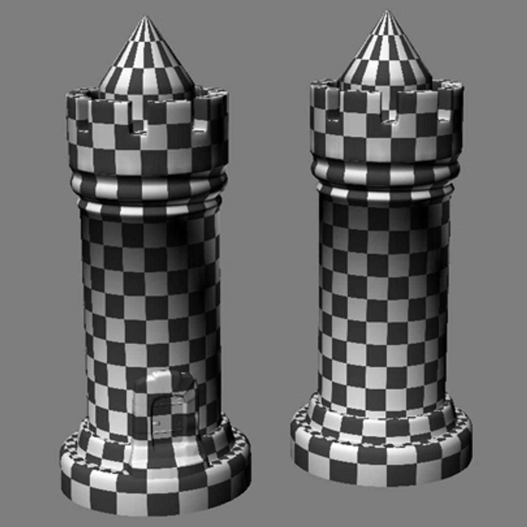 Chess Figures Tower Max