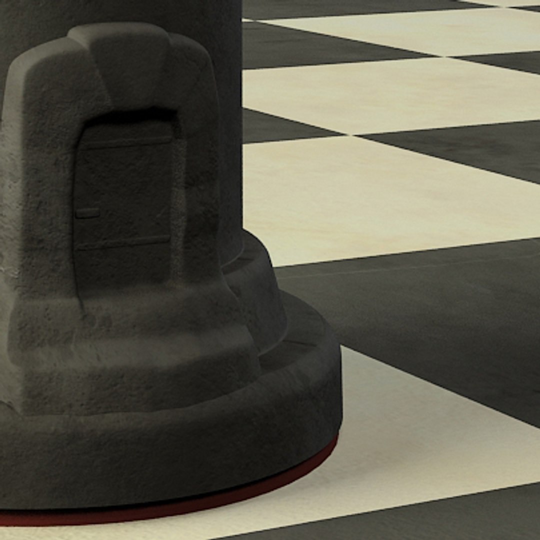 Chess Figures Tower Max