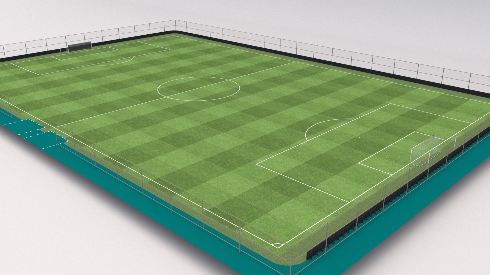 Soccer Field 3D - TurboSquid 1732893