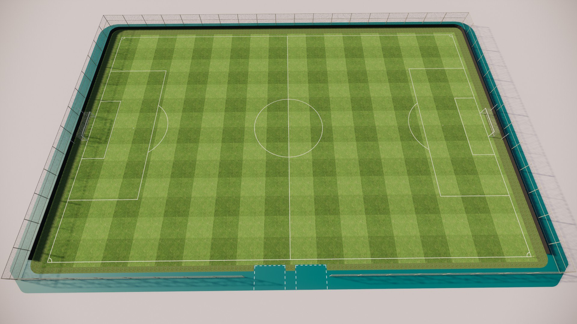 Soccer Field 3D - TurboSquid 1732893