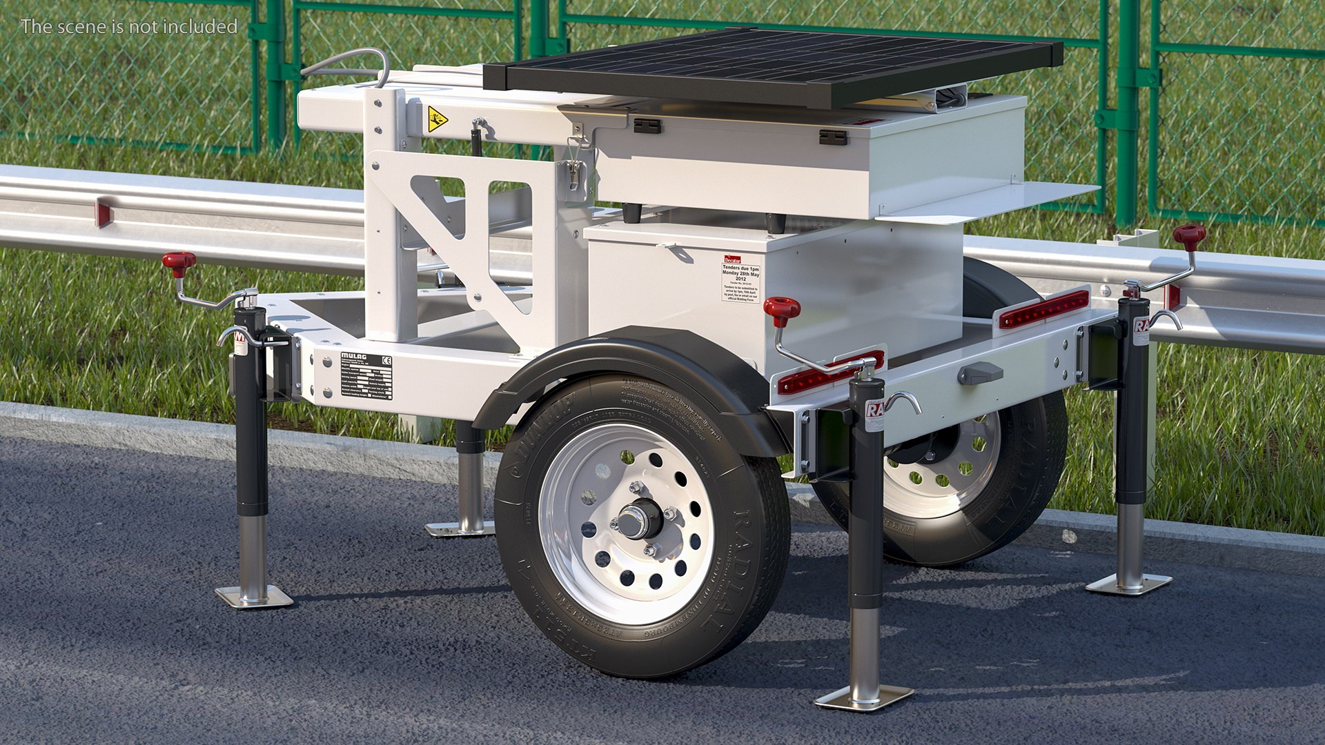 3D Model Decatur Electronics 300mx Radar - TurboSquid 1631512