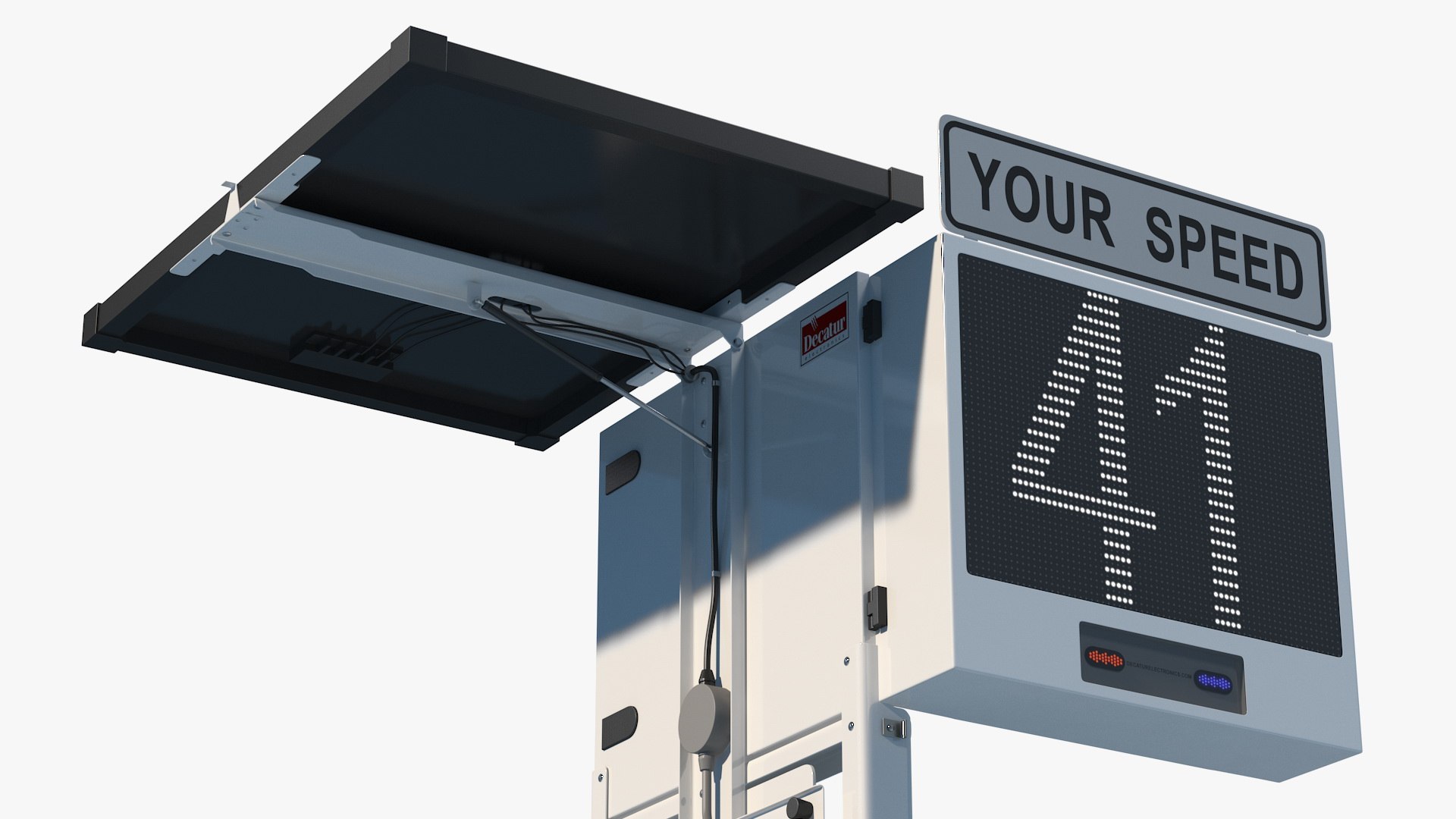 3D Model Decatur Electronics 300mx Radar - TurboSquid 1631512