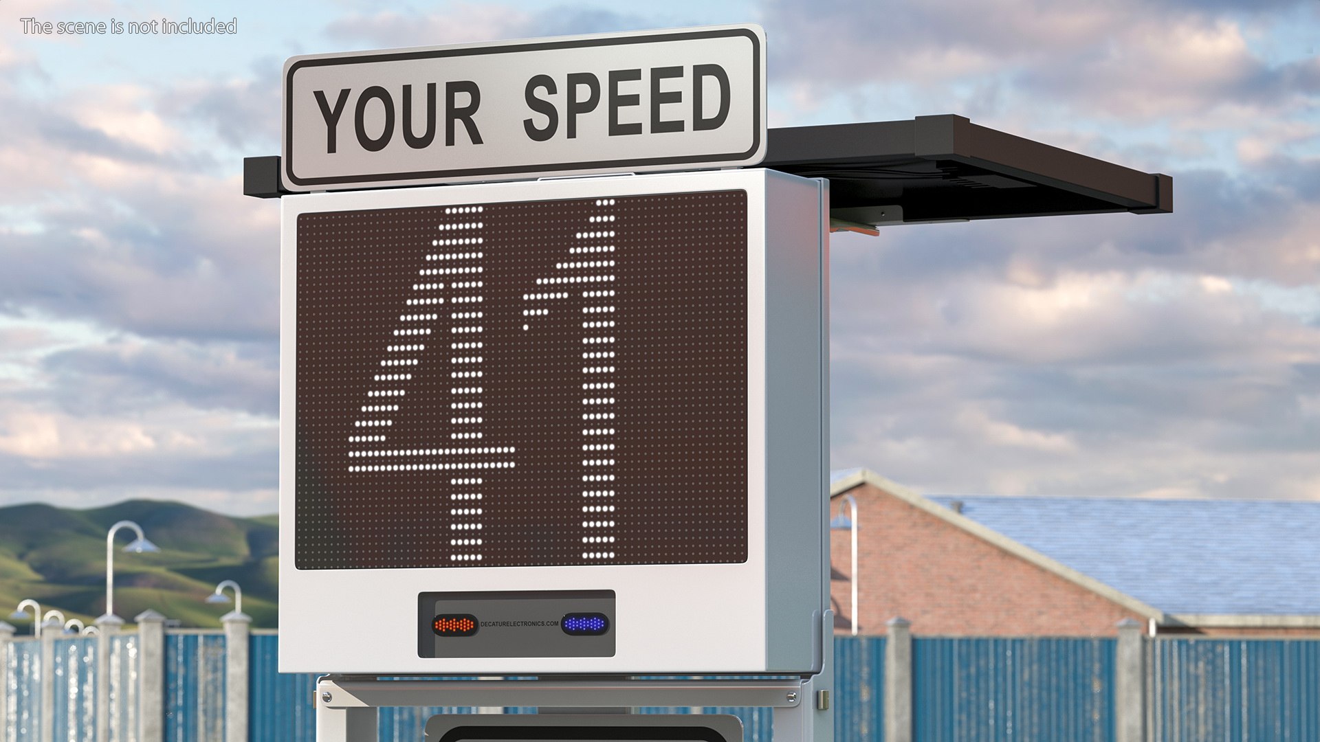 3D Model Decatur Electronics 300mx Radar - TurboSquid 1631512