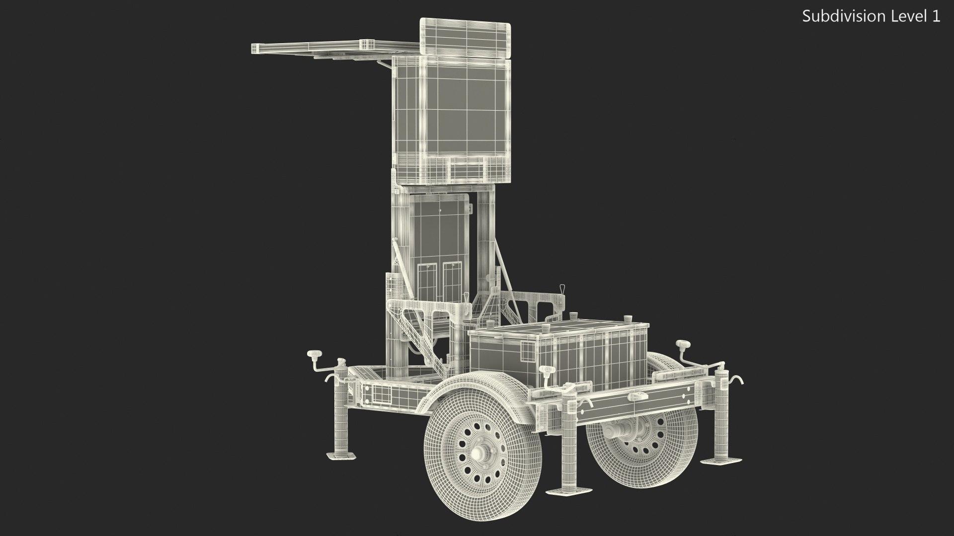 3D model decatur electronics 300mx radar - TurboSquid 1631512