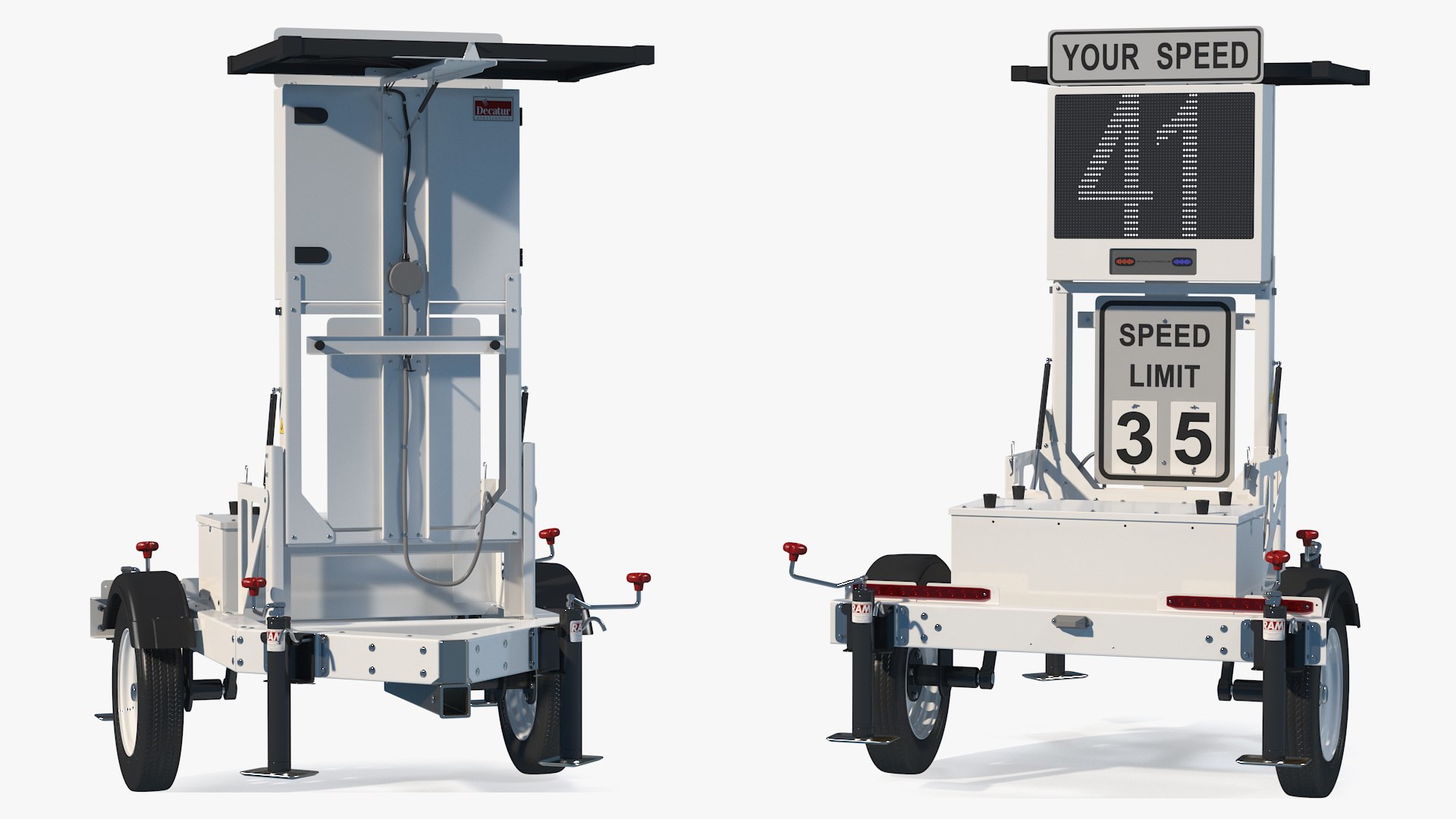 3D Model Decatur Electronics 300mx Radar - TurboSquid 1631512