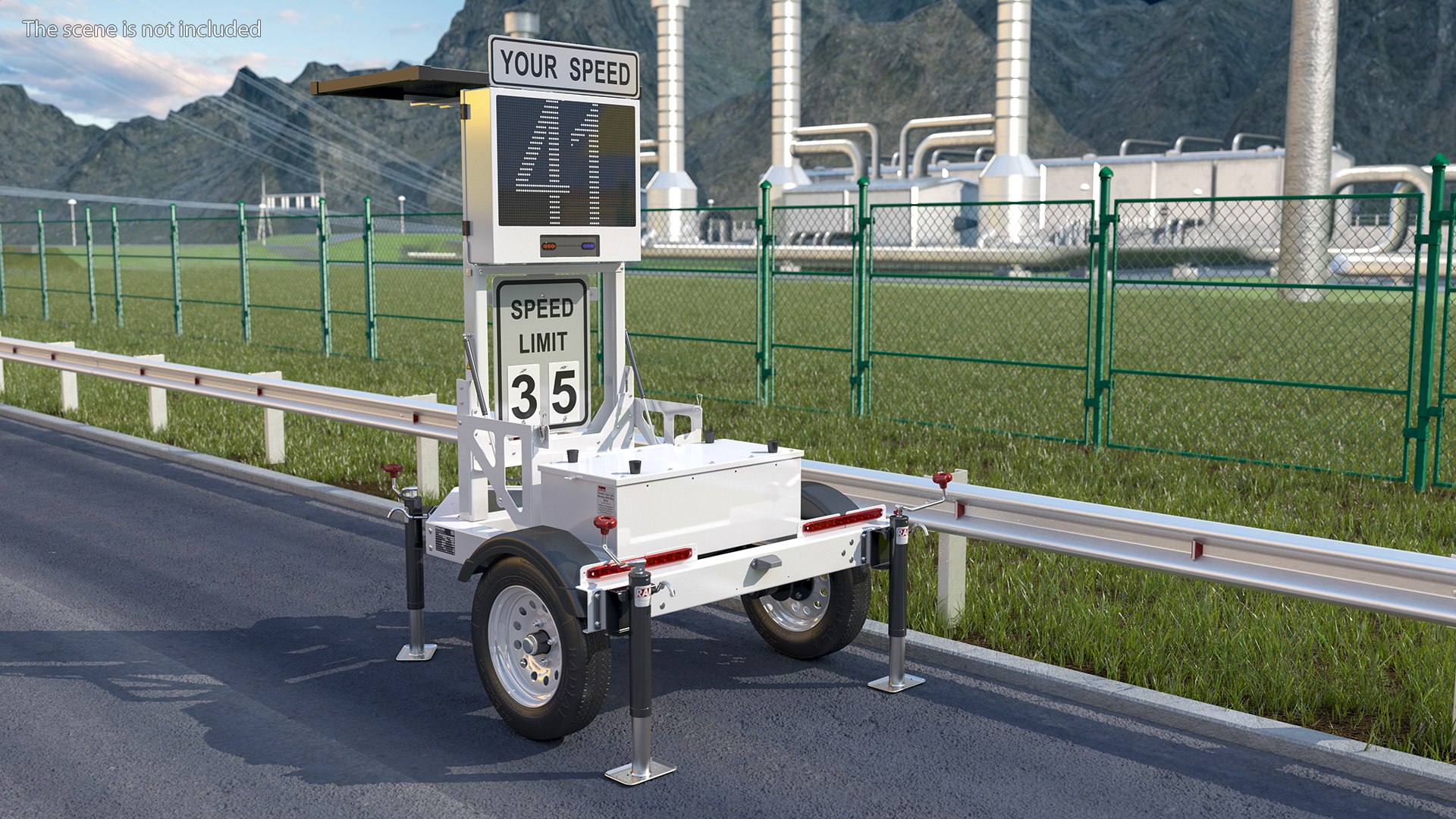 3D Model Decatur Electronics 300mx Radar - TurboSquid 1631512