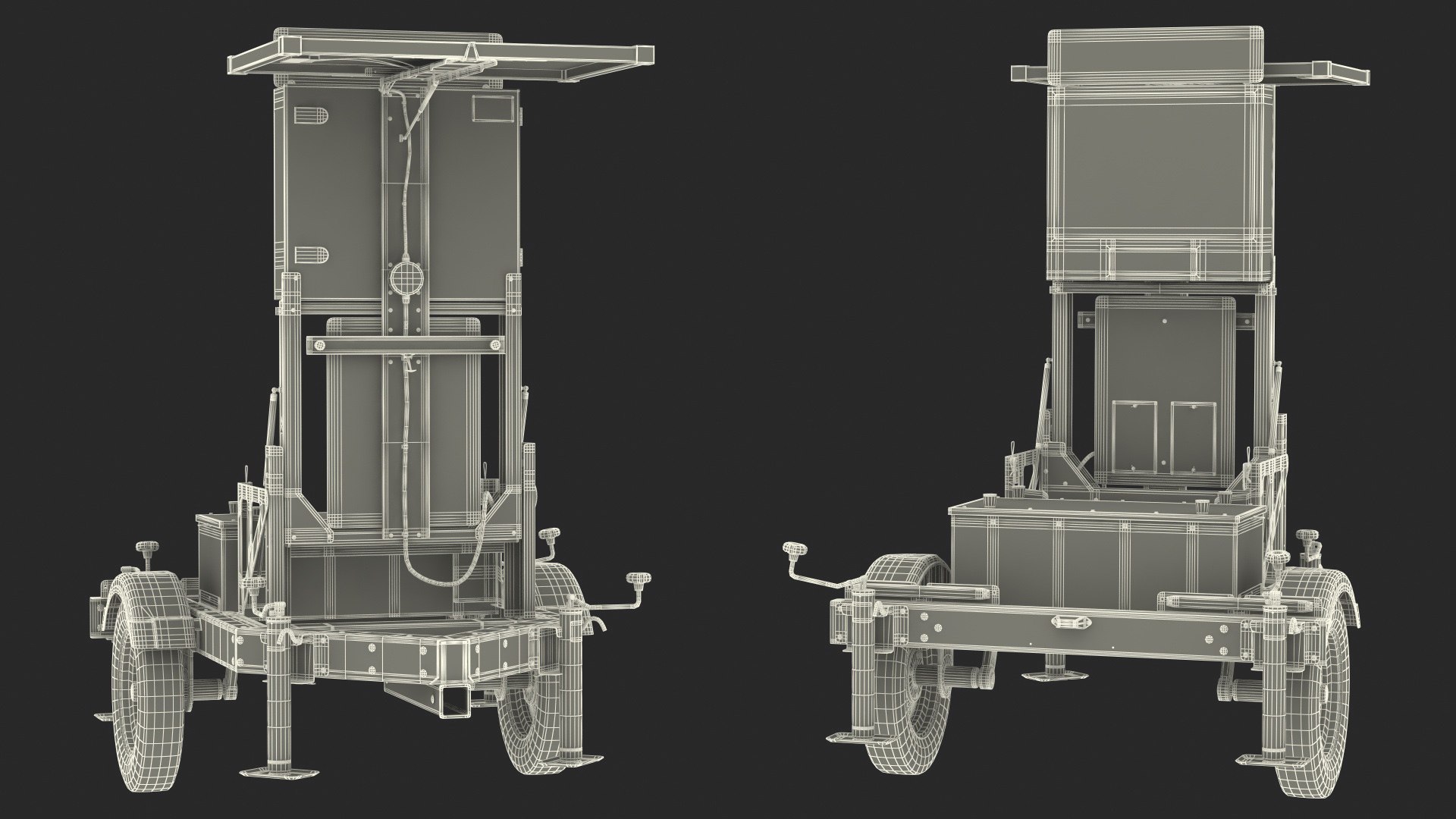 3D model decatur electronics 300mx radar - TurboSquid 1631512