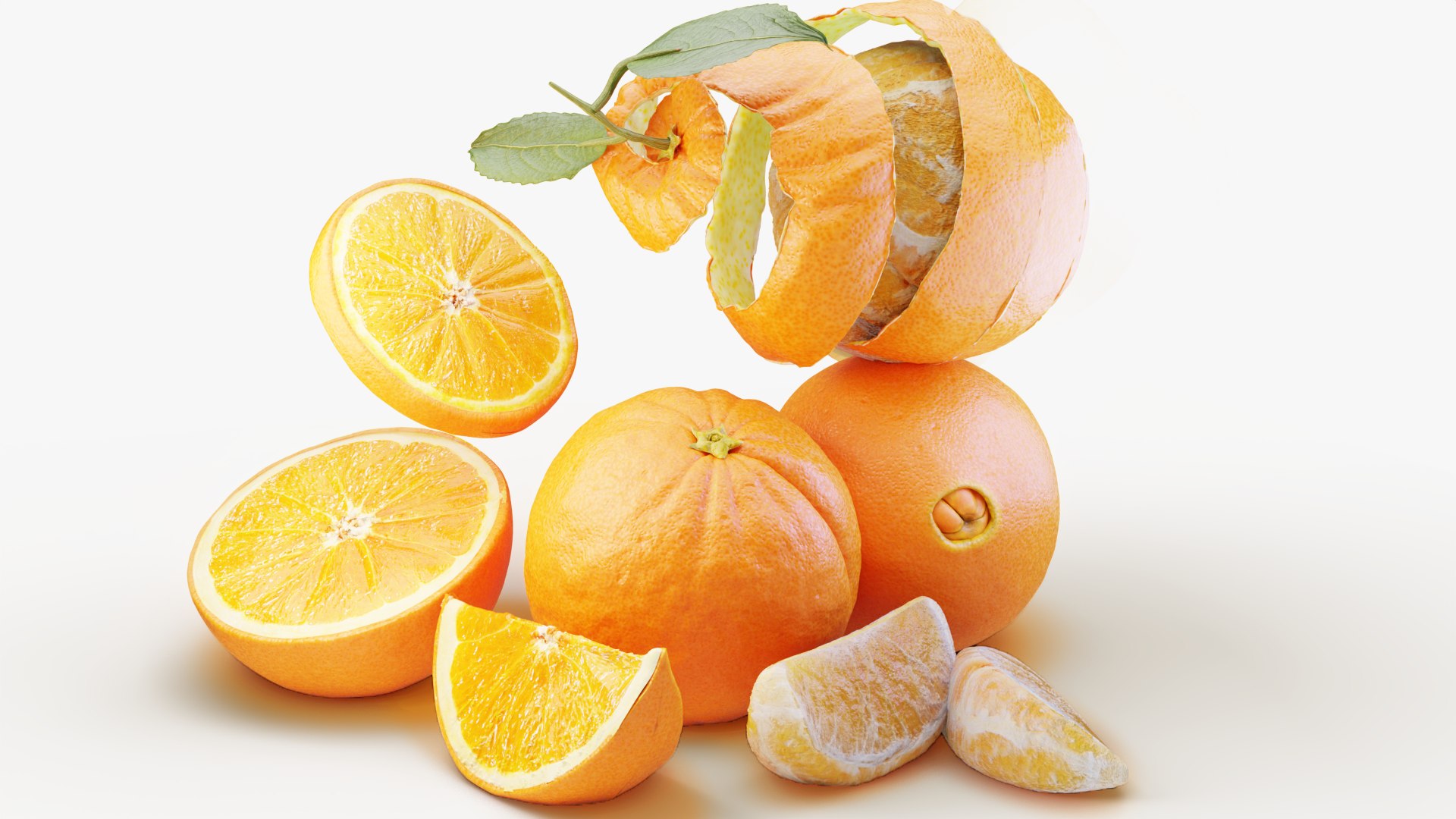 Orange Animated 3D - TurboSquid 2453557