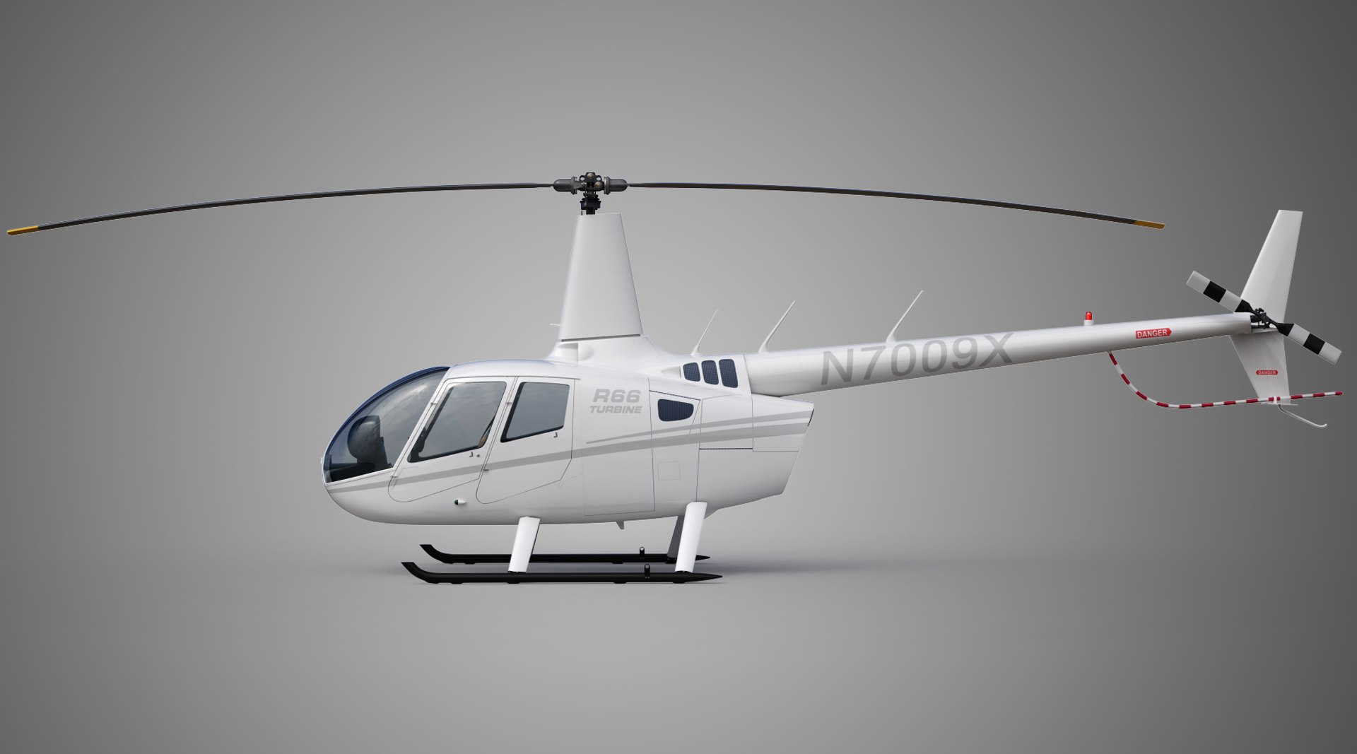 Helicopter robinson r66 turbine 3D model - TurboSquid 1355803