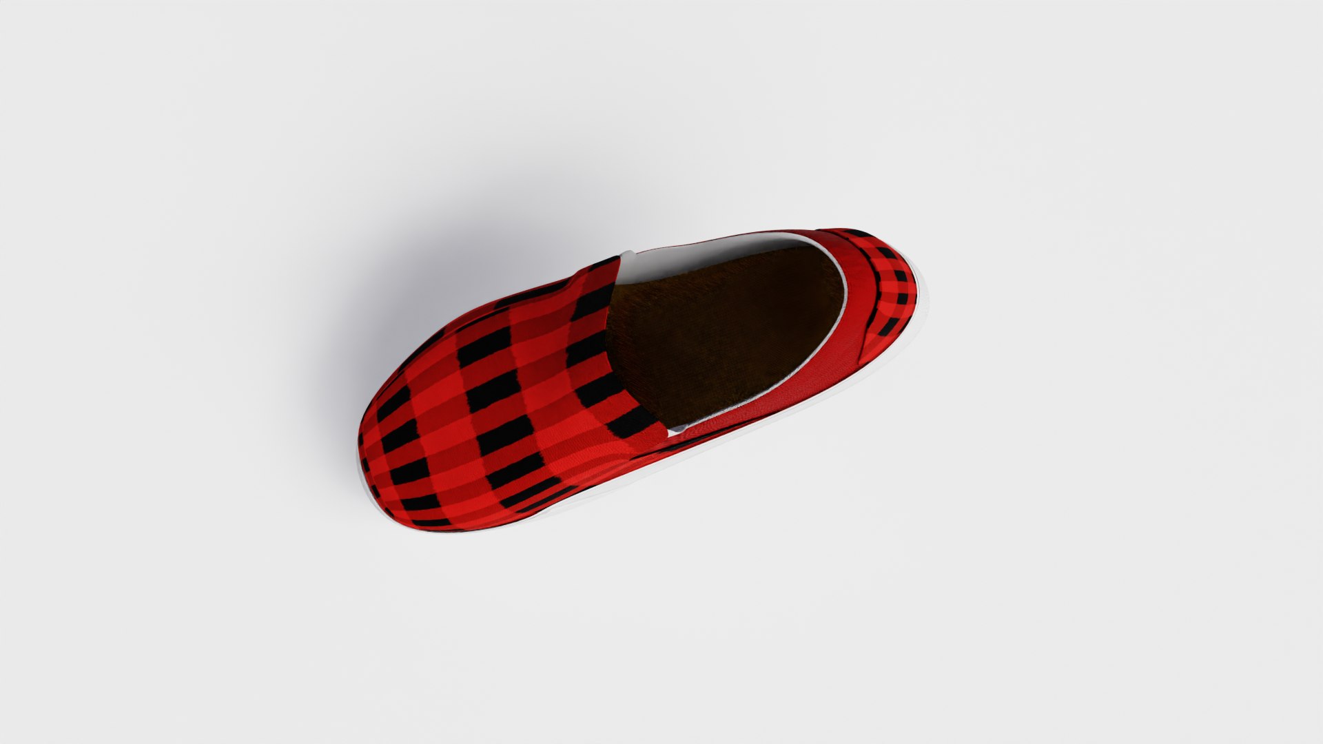 Free 3D Red And Black Fabric Texture Ready Shoe 3D Model - TurboSquid ...