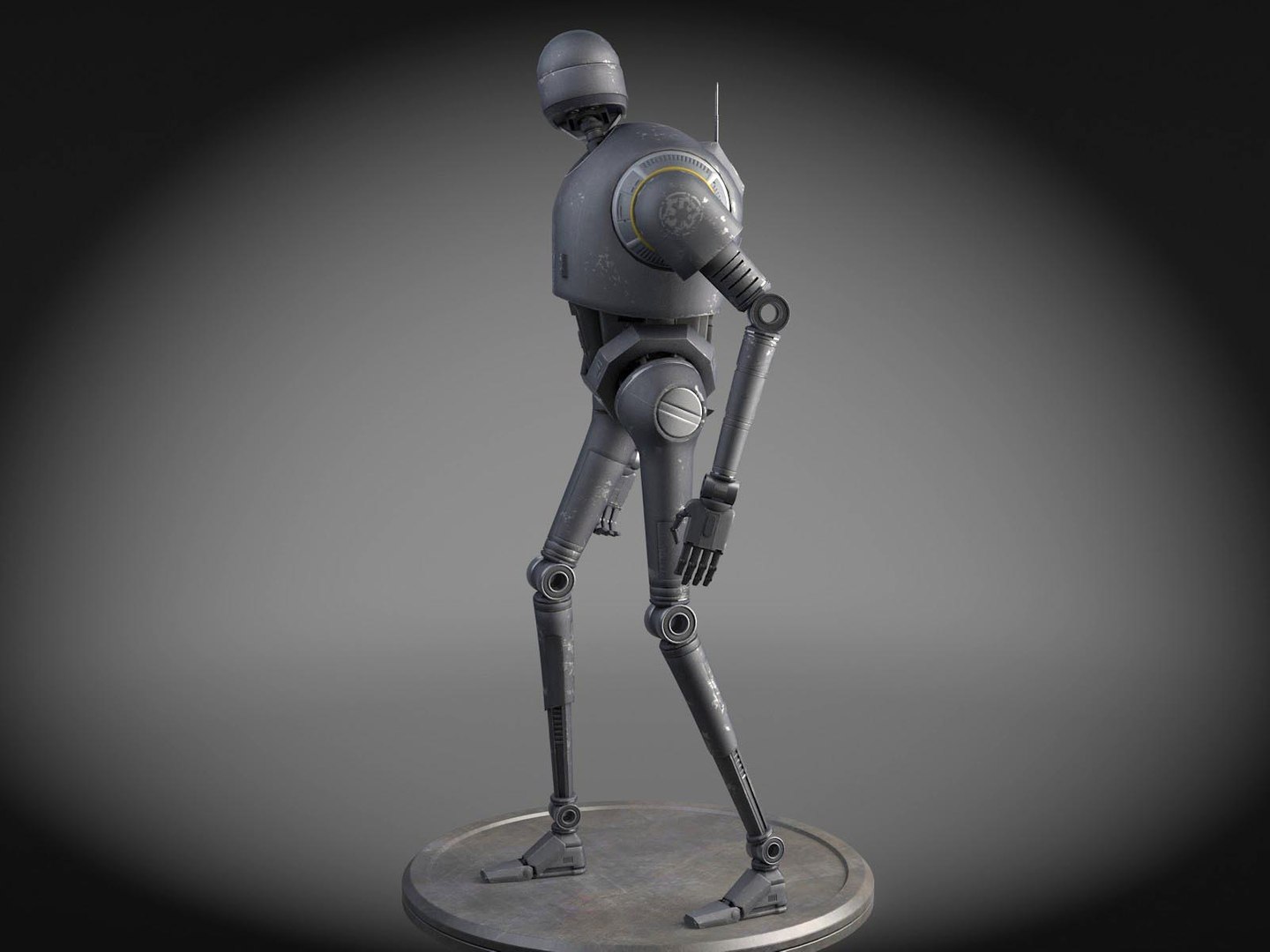 K2so Starwars Star 3D Model - TurboSquid 1155924