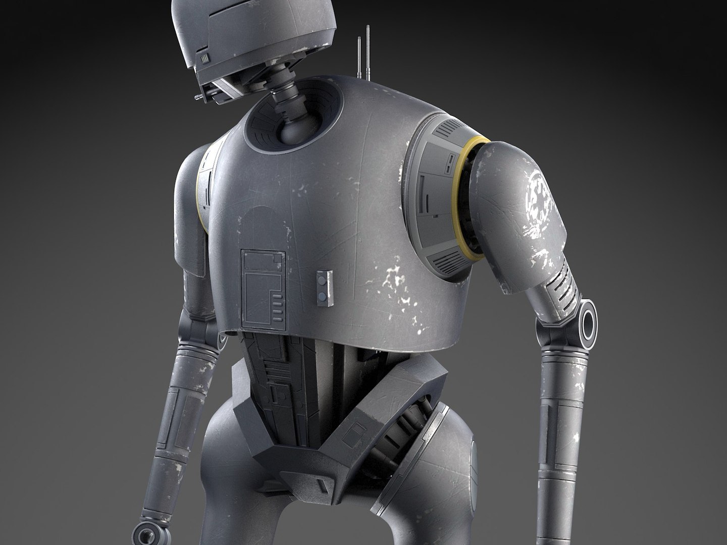 K2so Starwars Star 3D Model - TurboSquid 1155924