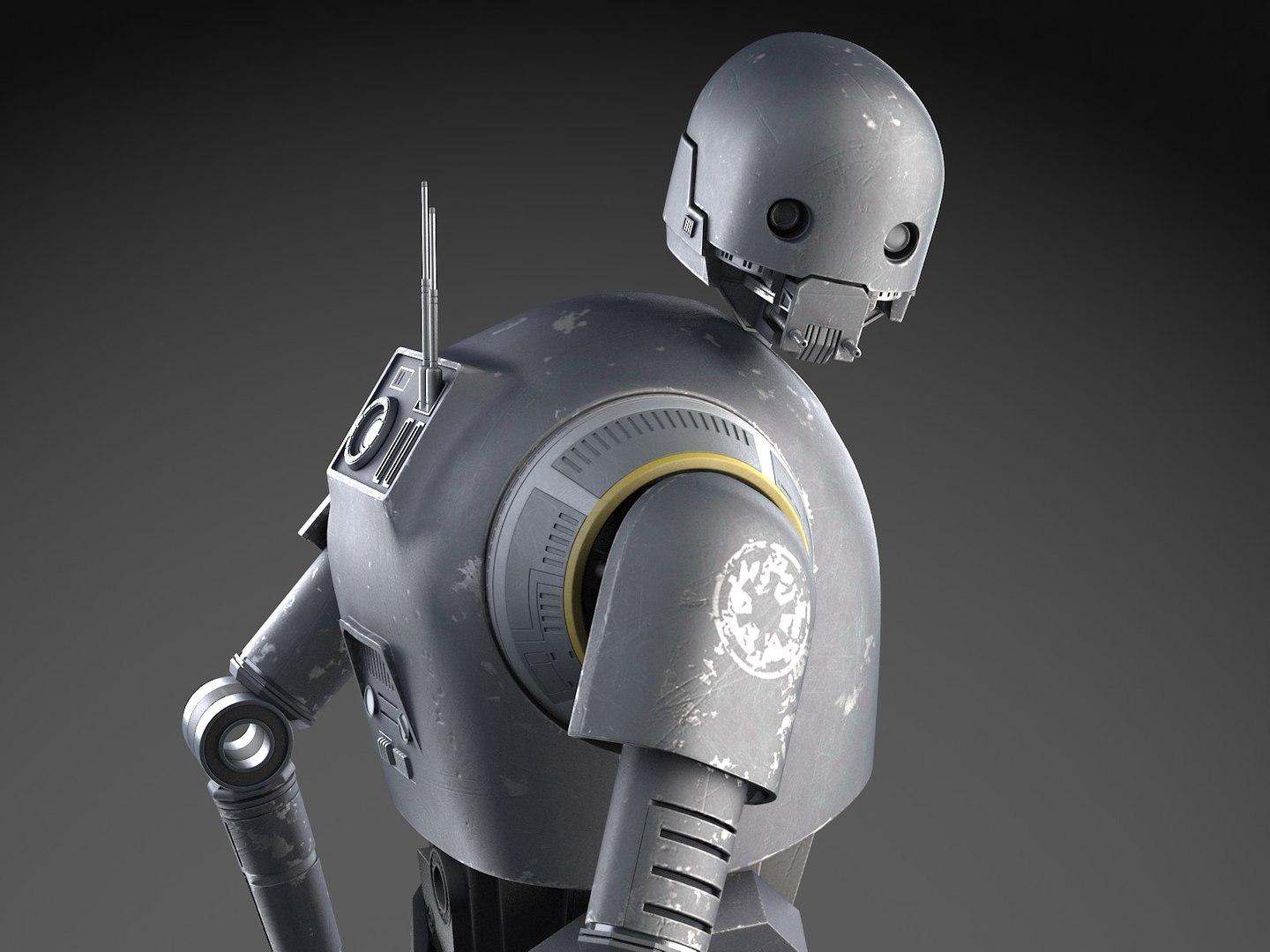 K2so Starwars Star 3D Model - TurboSquid 1155924