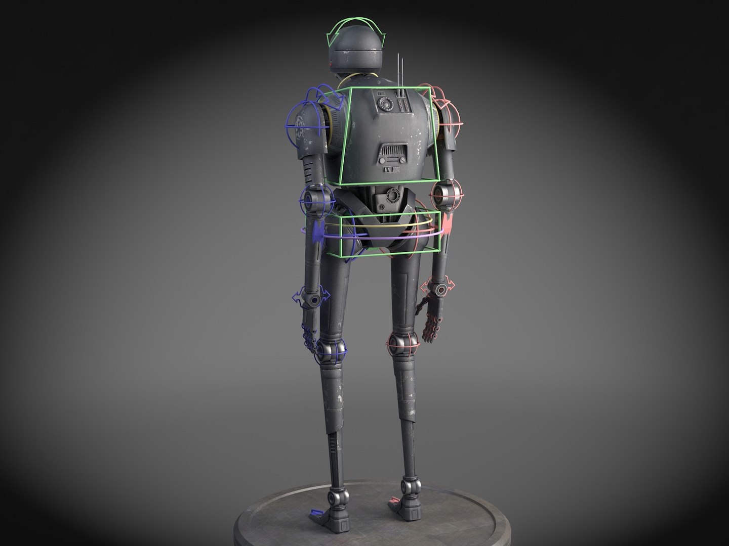 K2so Starwars Star 3D Model - TurboSquid 1155924