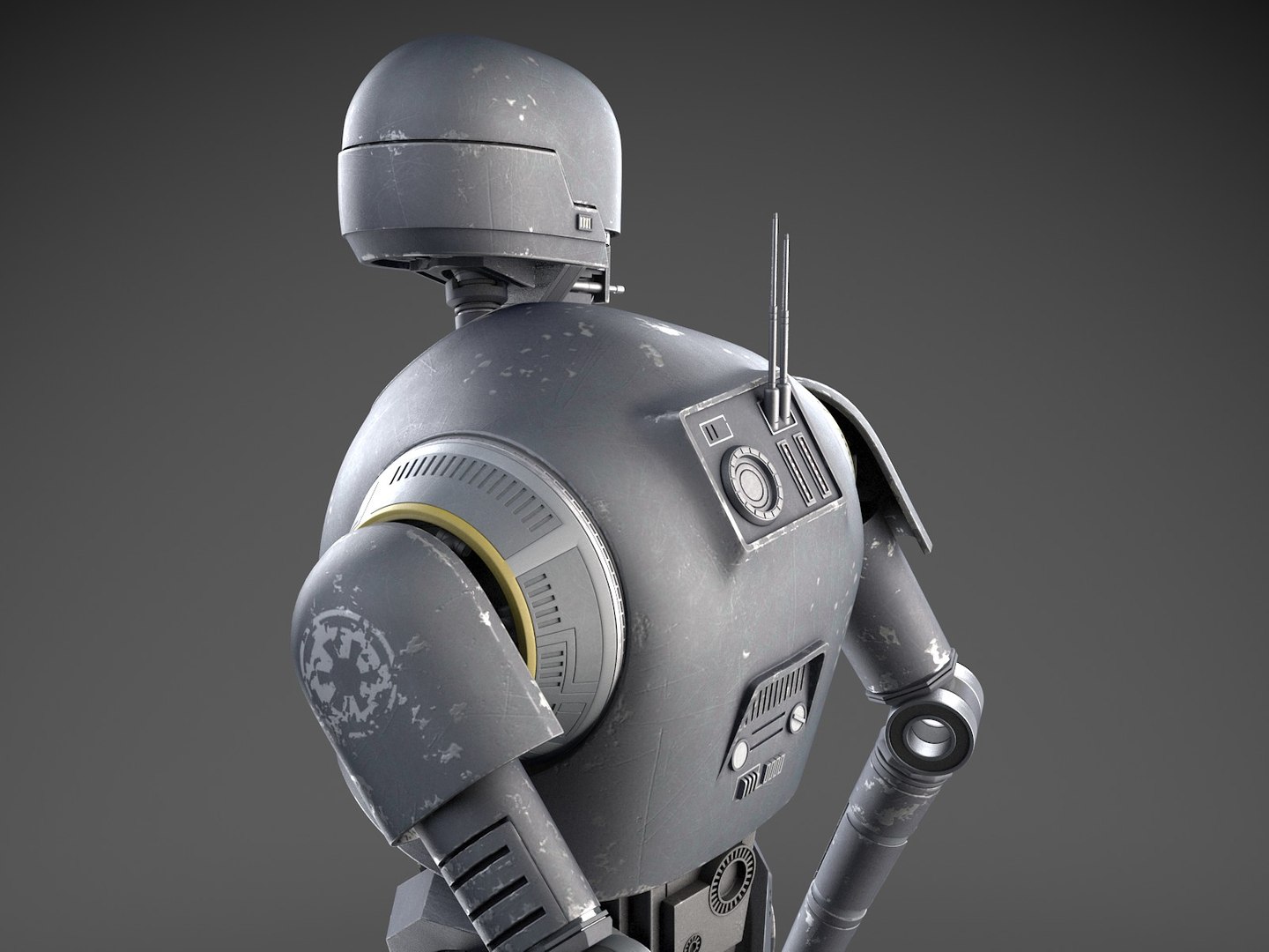 K2so Starwars Star 3D Model - TurboSquid 1155924