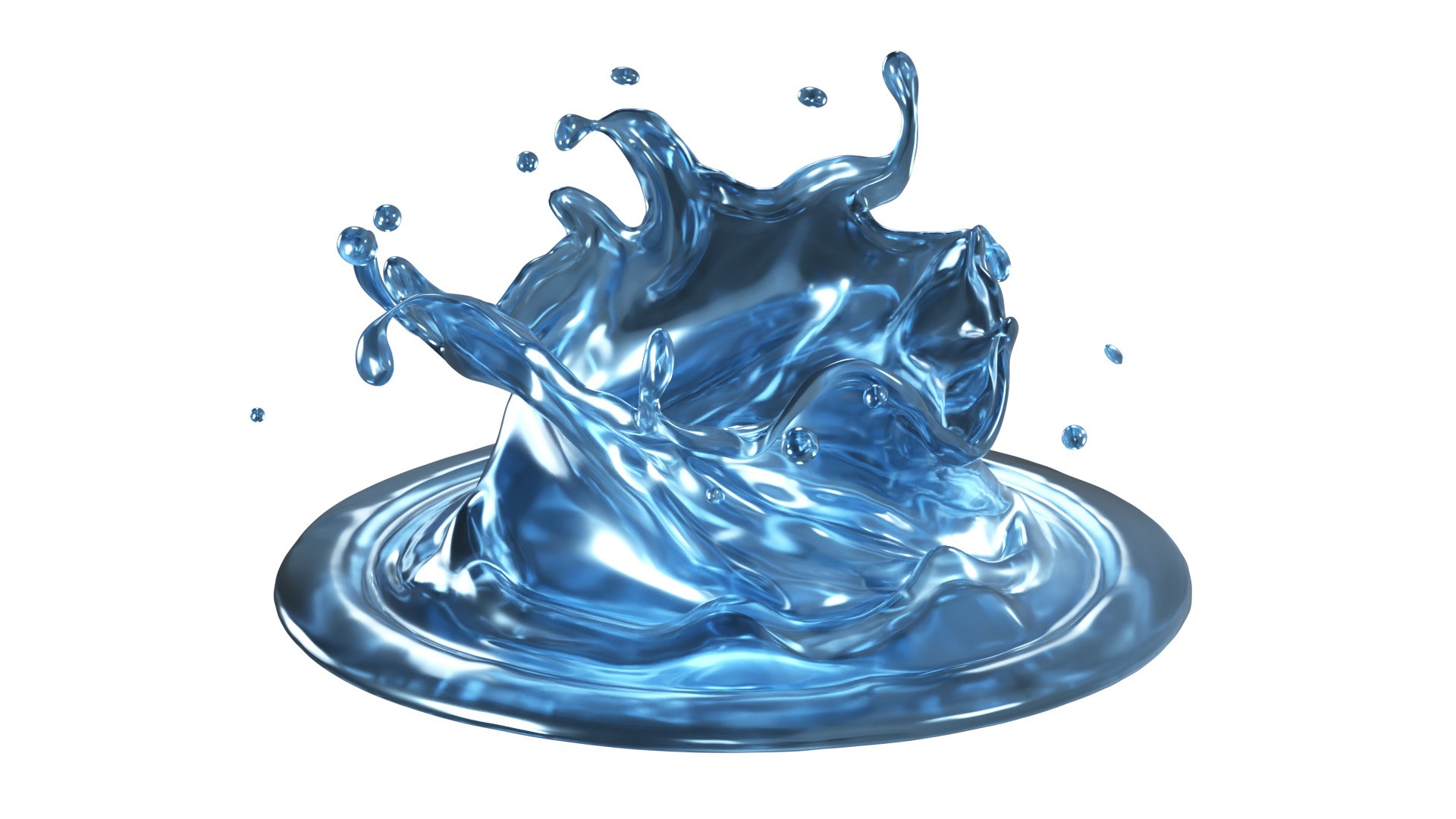 Splash Water 17 3D - TurboSquid 2177393