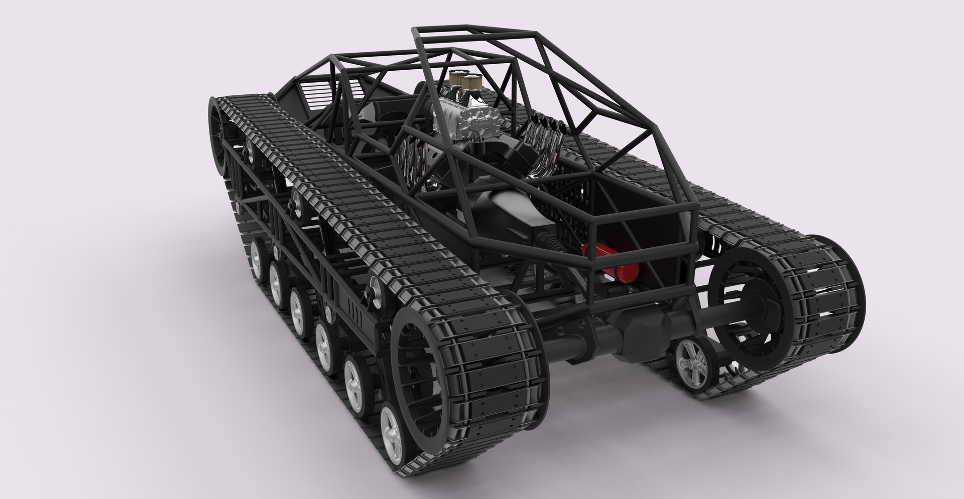 Vehicle Track 3D Model - TurboSquid 1599880