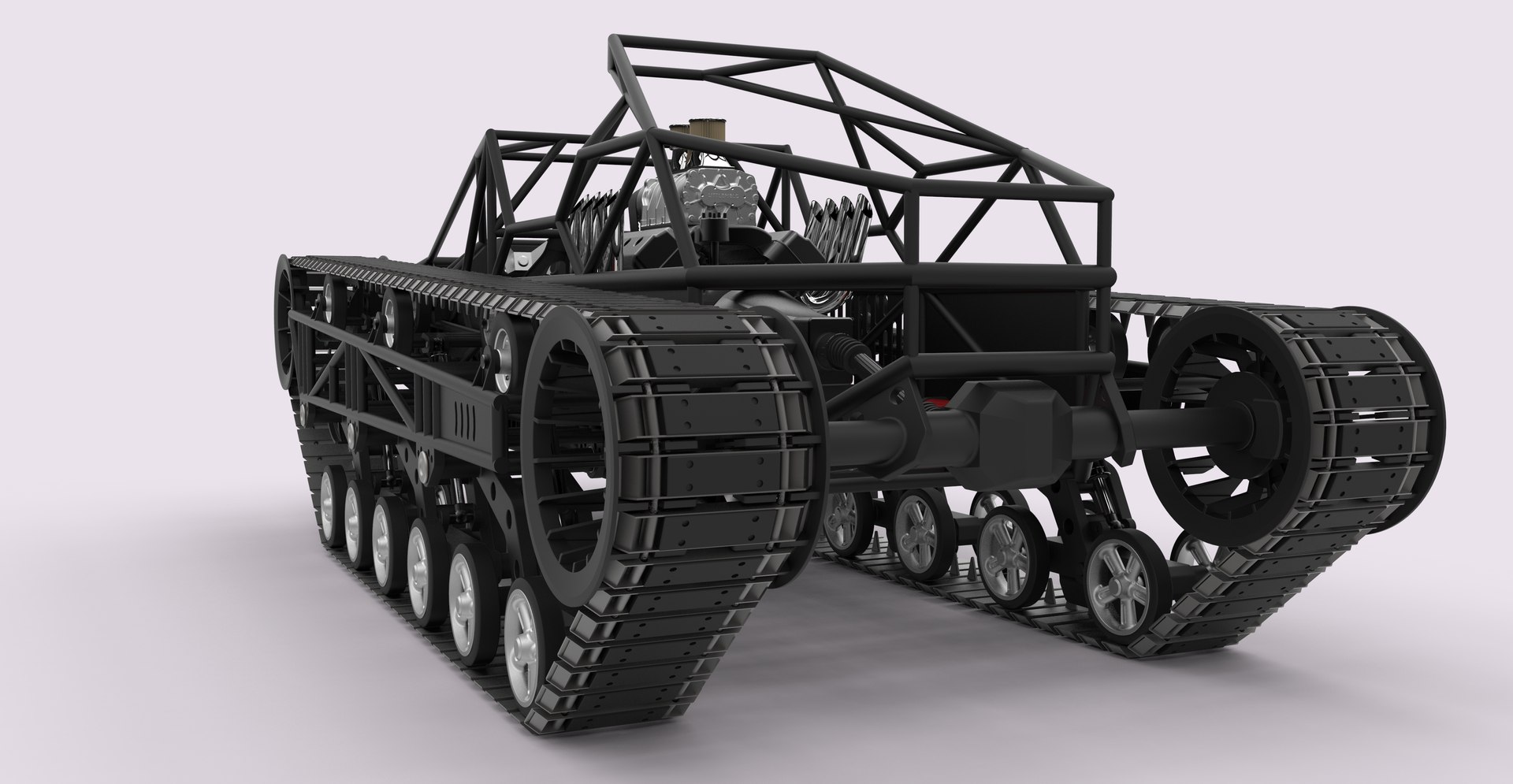 Vehicle Track 3D Model - TurboSquid 1599880