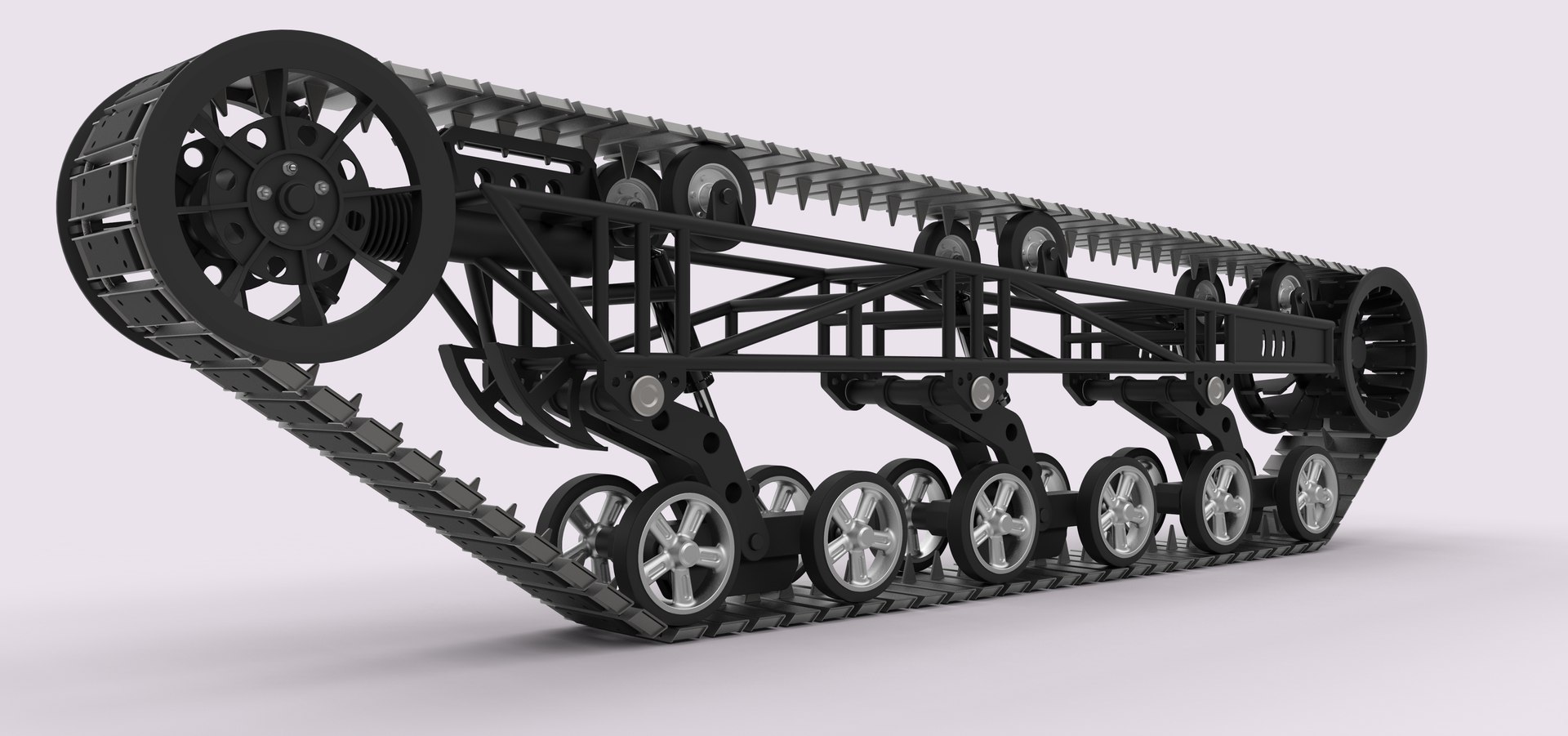 Vehicle Track 3D Model - TurboSquid 1599880