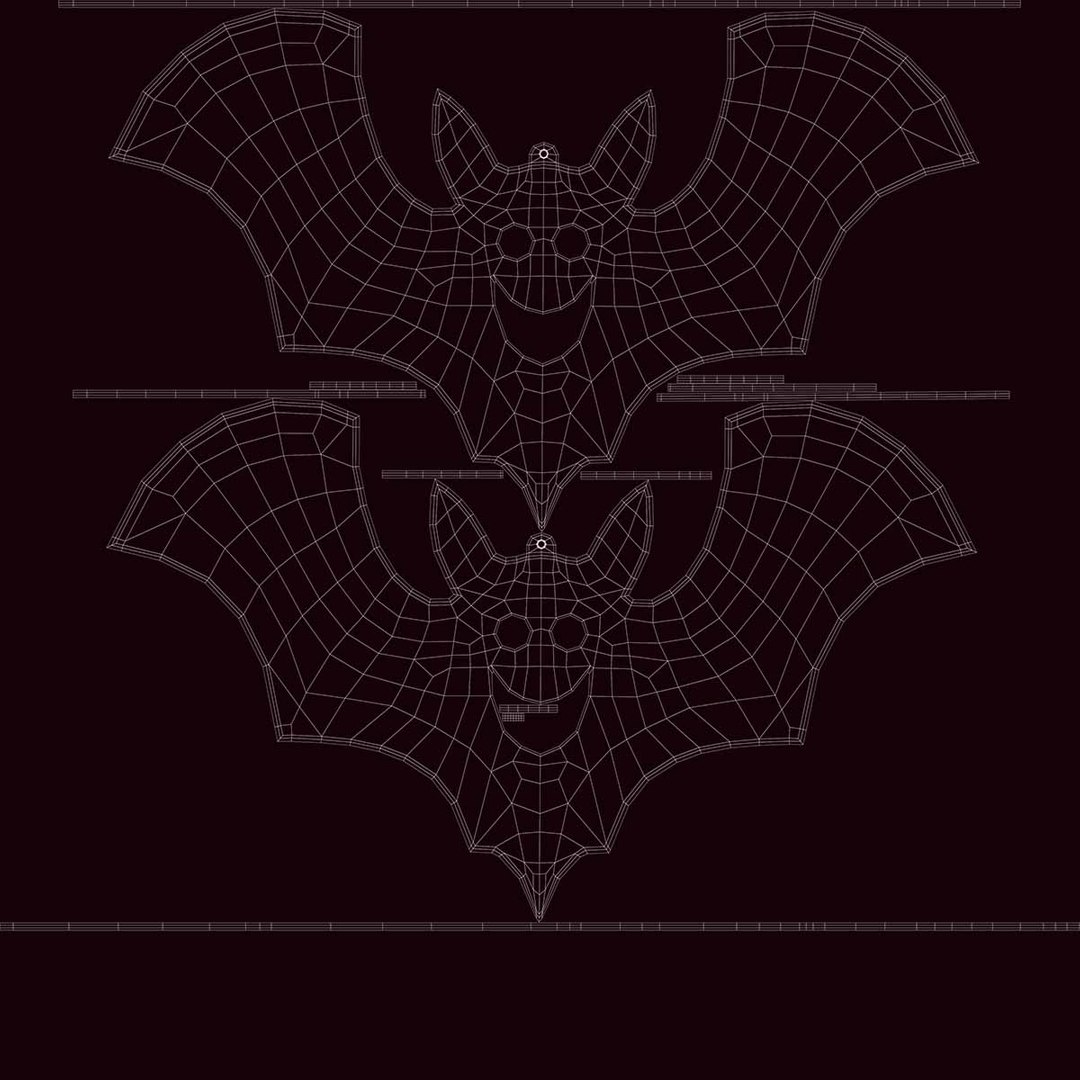 3D Bat Decoration Model - TurboSquid 2296944