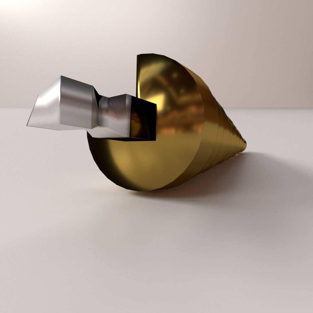 3D Model Pyramid Drill Bit - TurboSquid 1642716