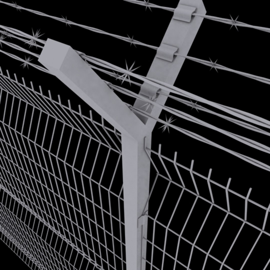 3dsmax Variable Wired Fence