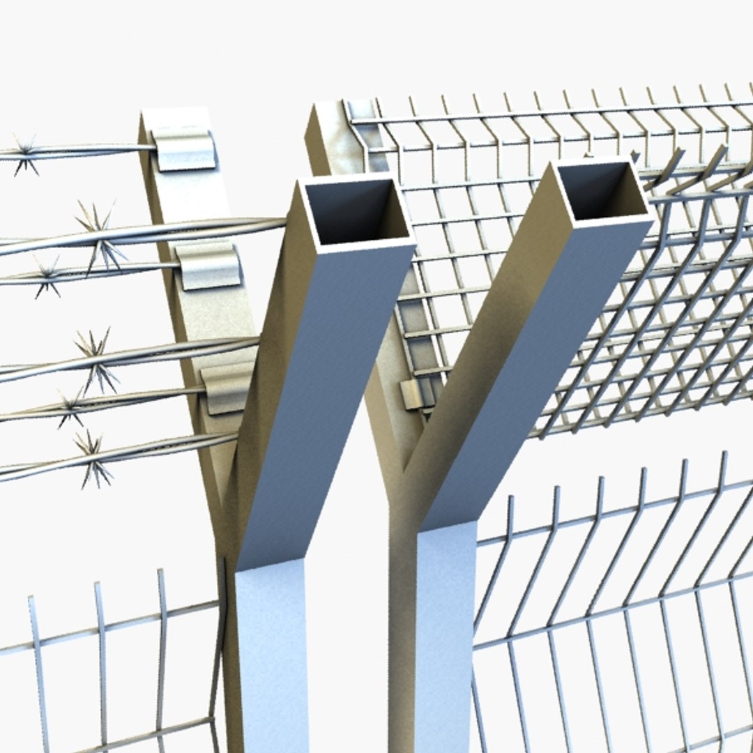 3dsmax Variable Wired Fence
