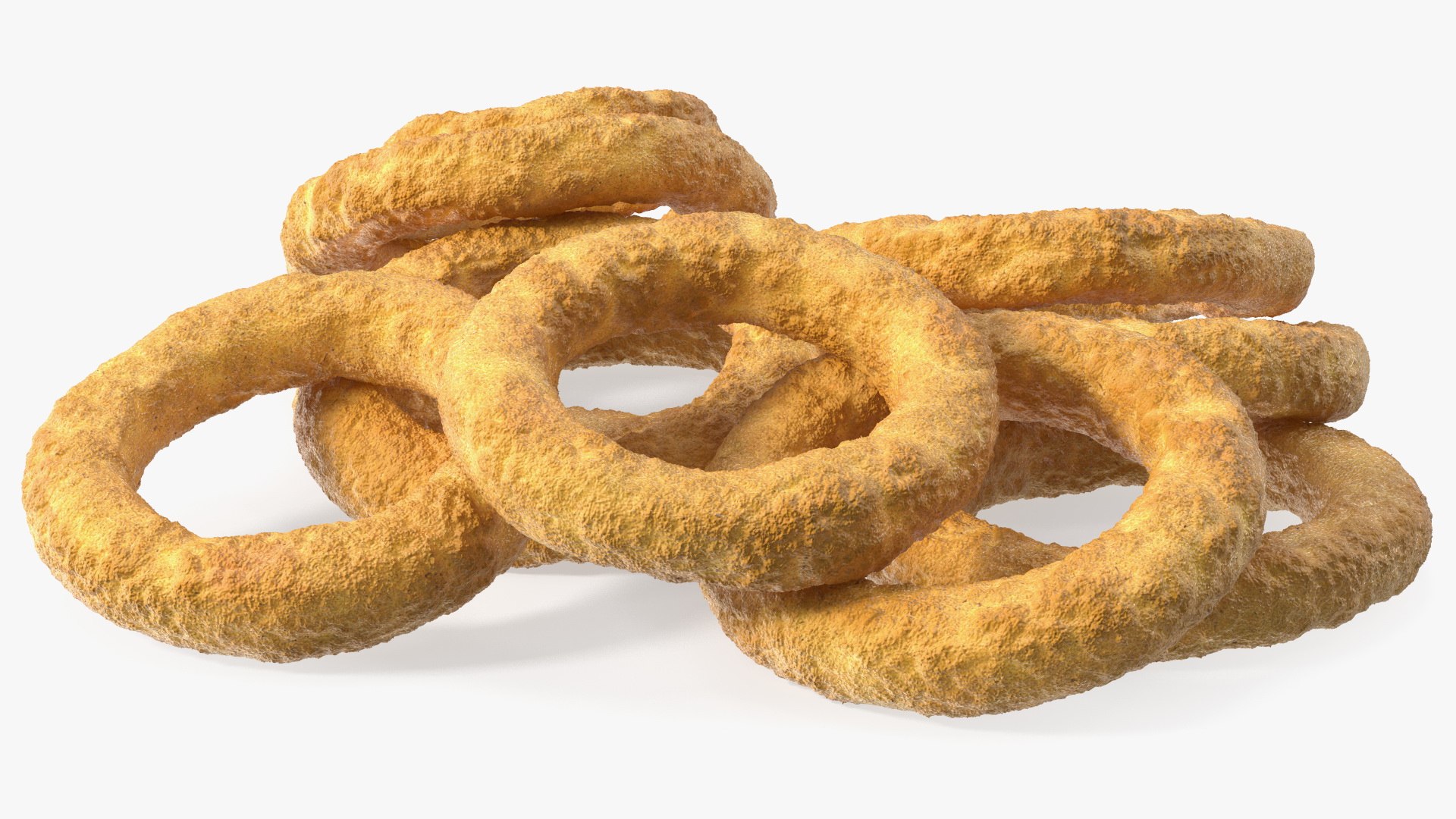 Onion Ring Chips 3D model - TurboSquid 1987225