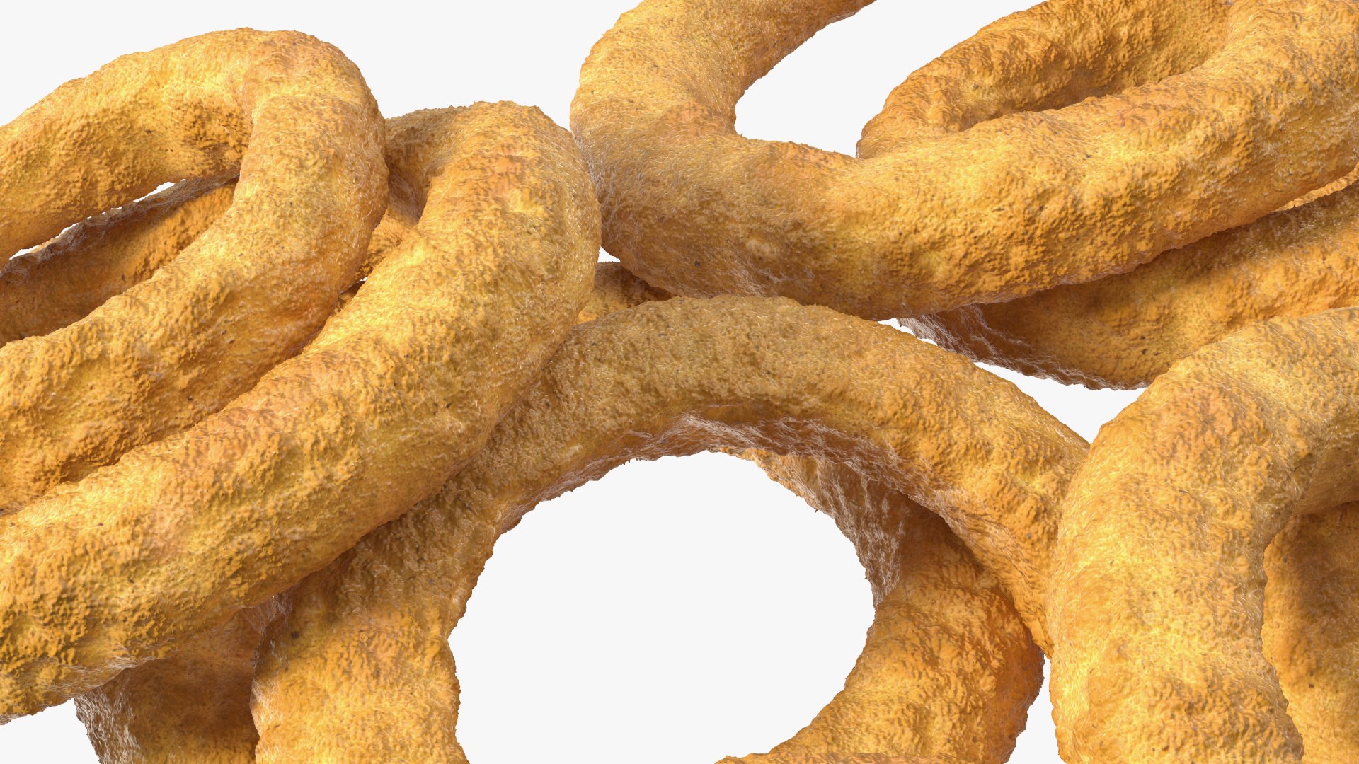 Onion Ring Chips 3D model - TurboSquid 1987225