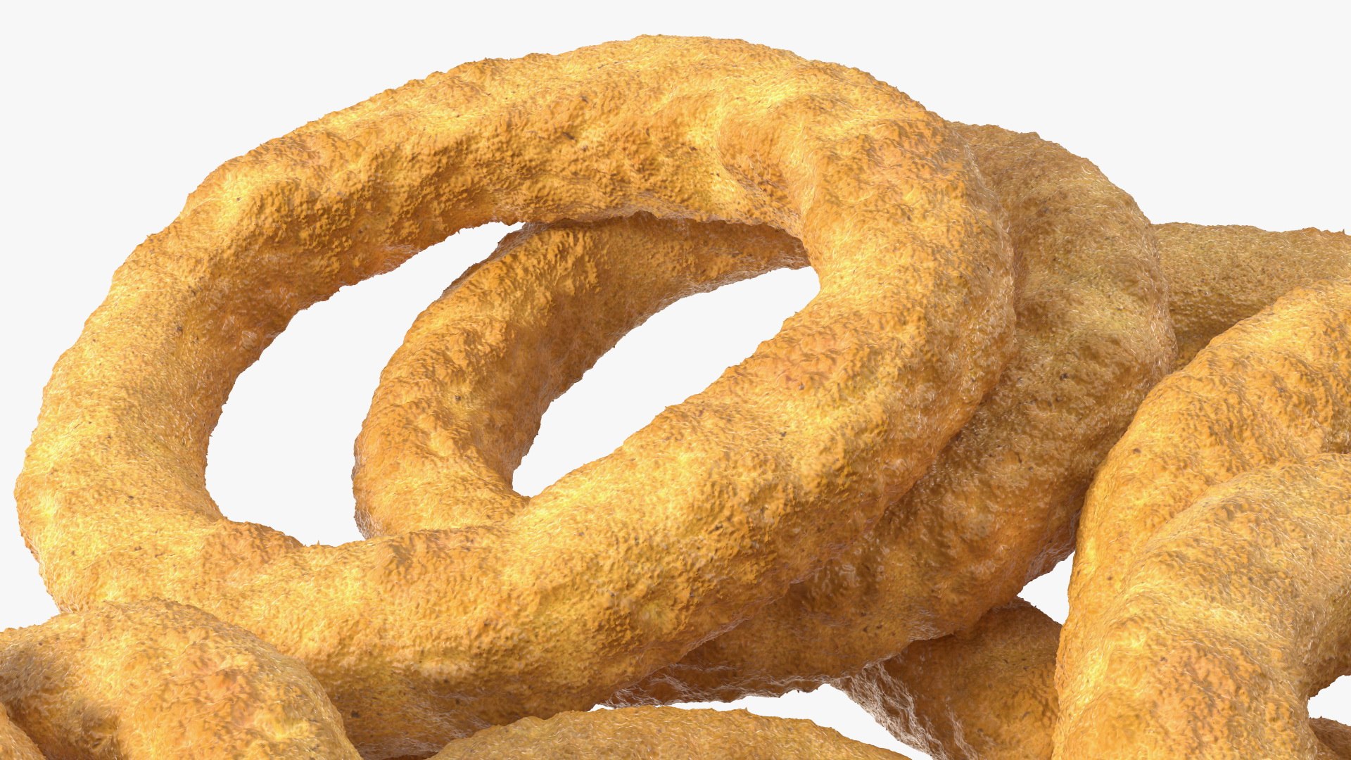 Onion Ring Chips 3D model - TurboSquid 1987225