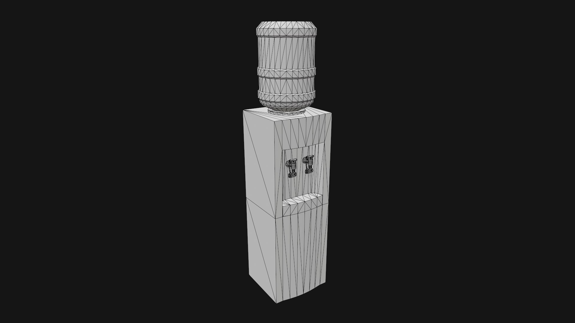 3D Low-poly Water Cooler Model - TurboSquid 1626562